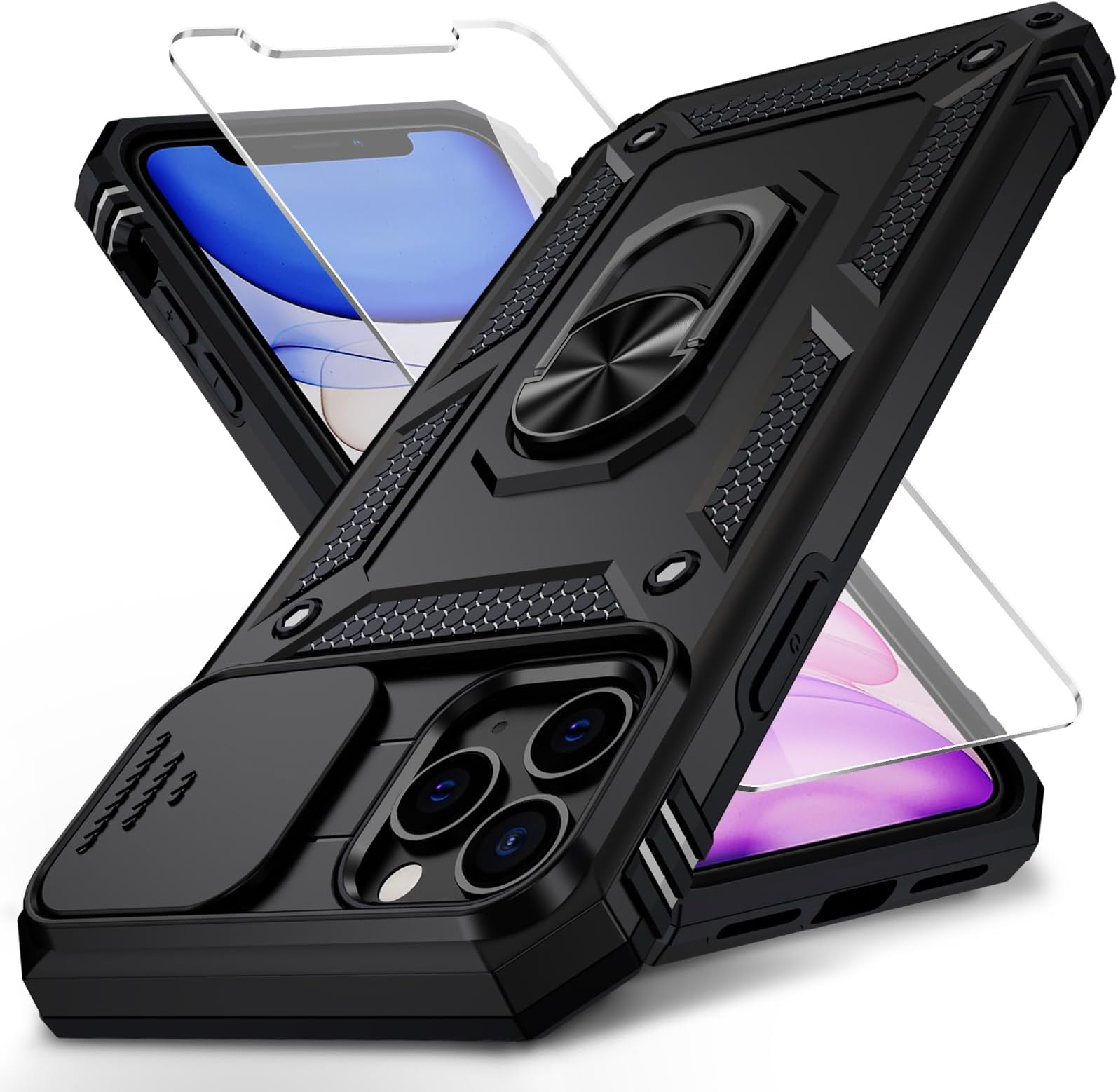 Amazon.com: Marrkey for iPhone 11 Pro Max Case,Full Body Protective ...