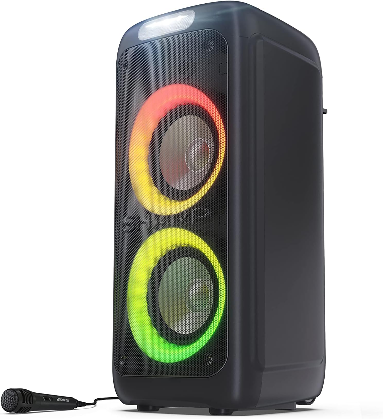 SHARP PS-949 High Power Portable Party Speaker with 12hr Playtime ...