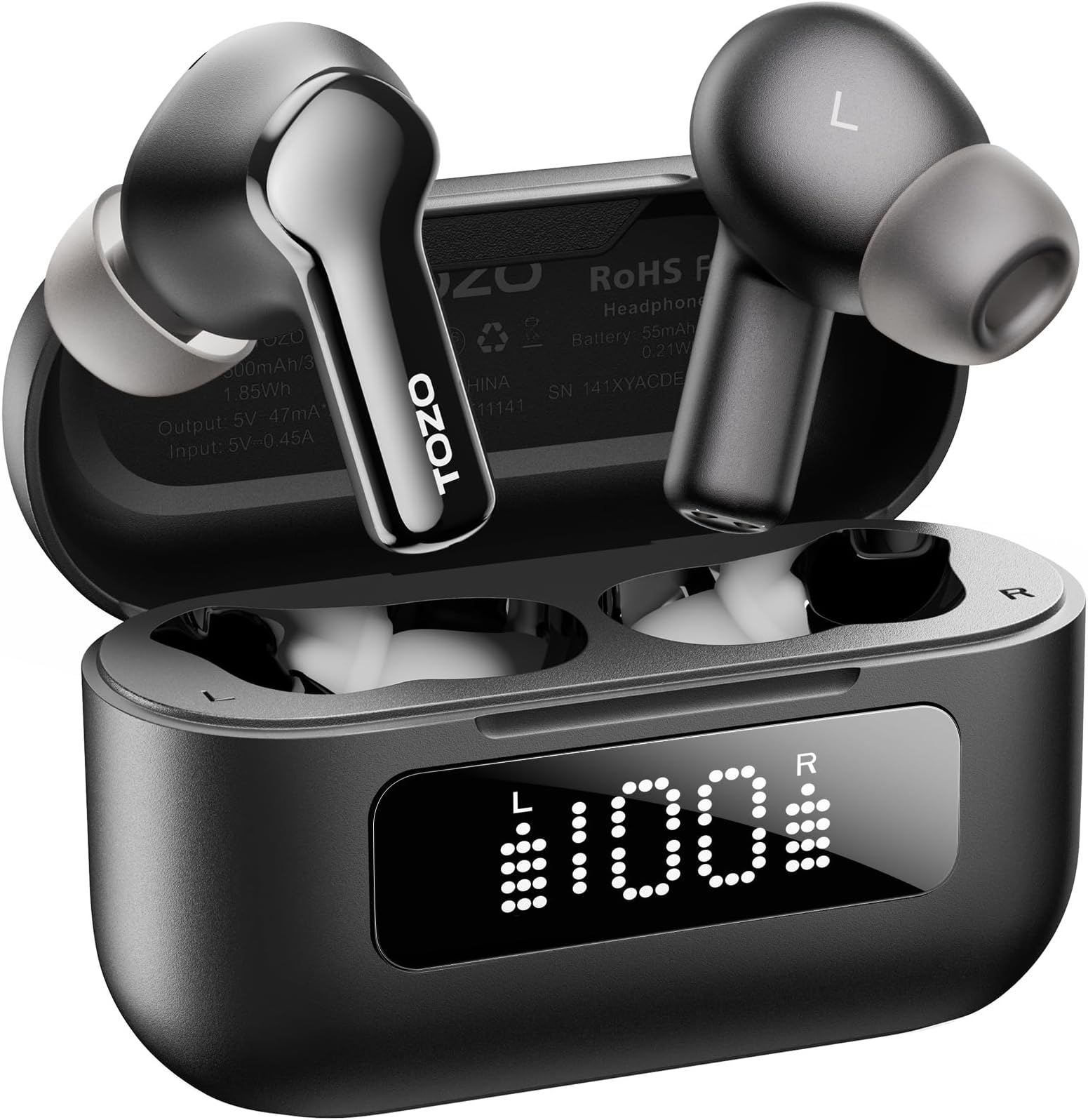 Amazon.com: The F9 True Wireless Earbuds | Bluetooth 5.3 Headphones ...