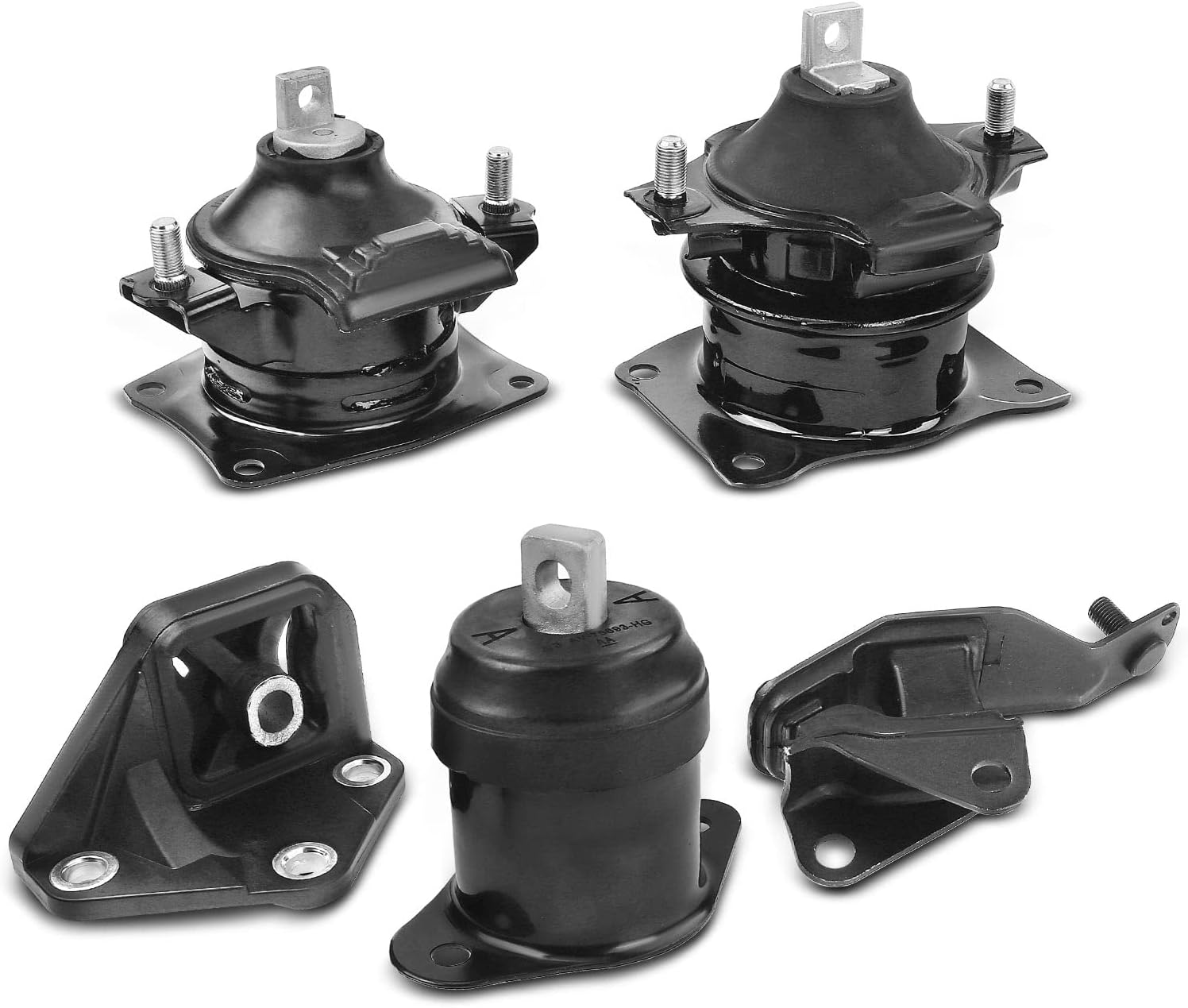 Amazon.co.jp: A-Premium エンジンモーターとトランスミッションマウントキット ホンダ アコード 2003-2007 L4 ...