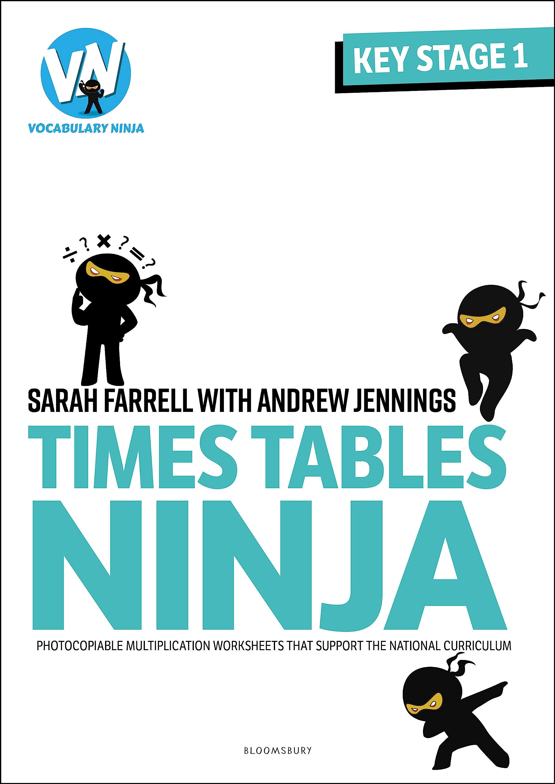 Times Tables Ninja for KS1: Photocopiable multiplication worksheets ...
