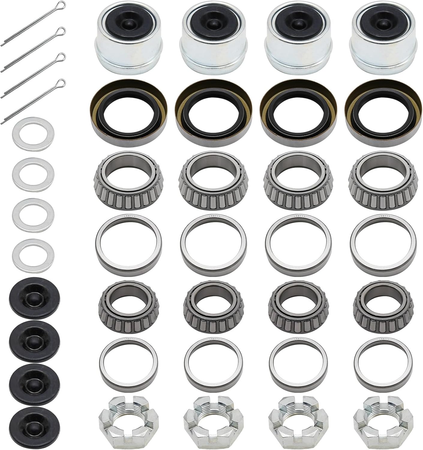 Anxingo L68149 L44649 Trailer Hub Bearing Kits, Trailer Hub Bearing ...