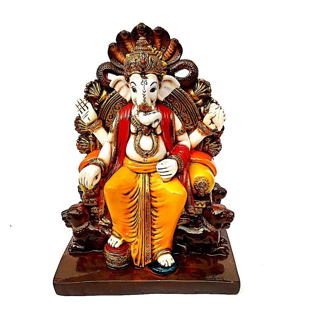 Buy Krishnagallery Antique Marble Lord Ganesh Idol God Ganpati Ganesha