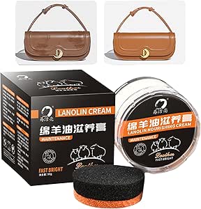 Amazon.co.jp: レザークリーム - ラノリン入りレザークリームクリーナー,レザーバッグブーツ衣類クリーナー、車の内装カーシート用 ...