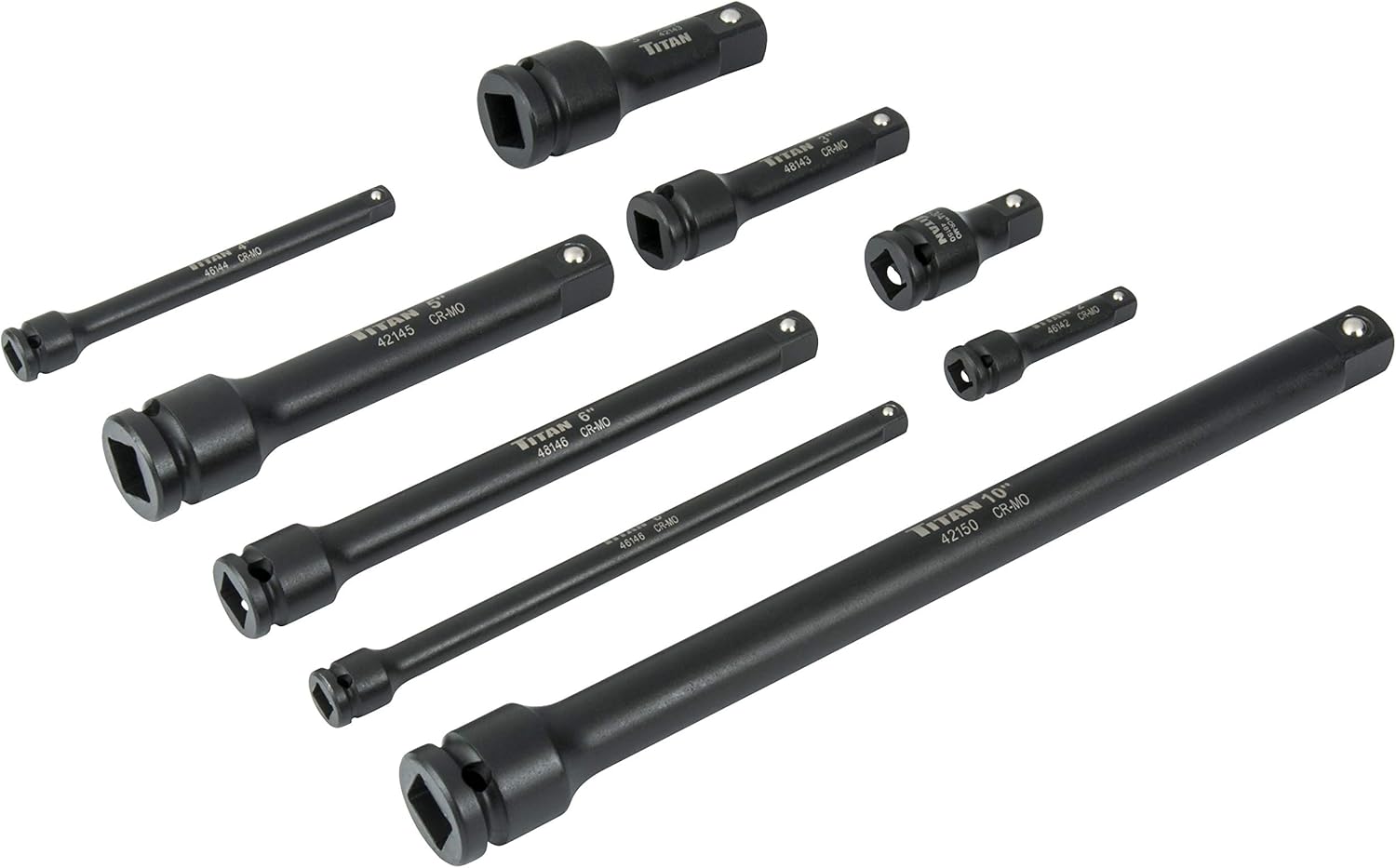 Titan TIT40109 Assorted Impact Extension bar Set : Amazon.ca: Tools ...