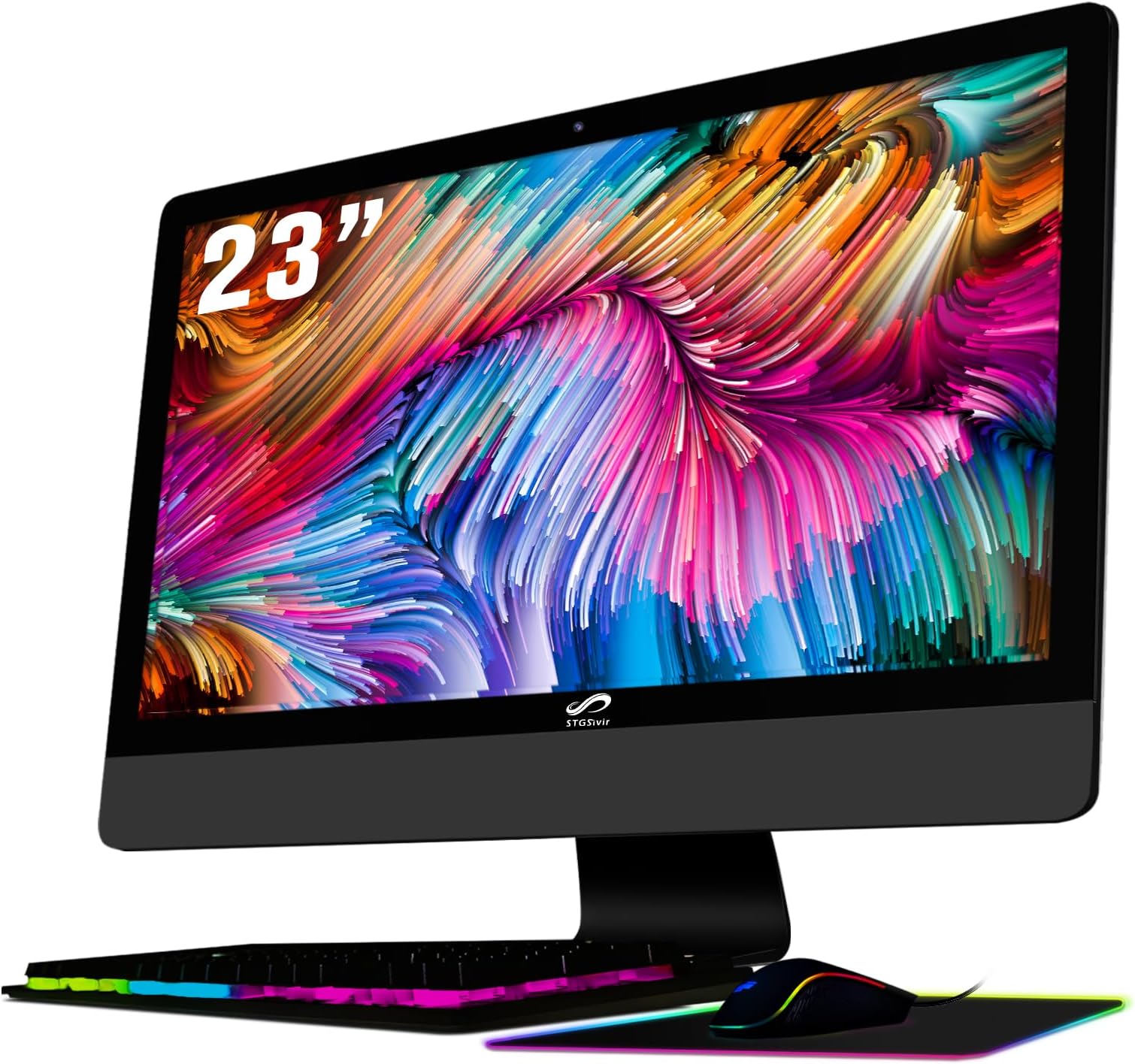 Amazon.com: STGSivir All-in-One Desktop Computer, 22 inch Display ...