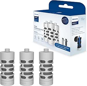3X Philips Go Zero ACF Daily Filter Cartridge f/Go Zero Daily Insulated ...