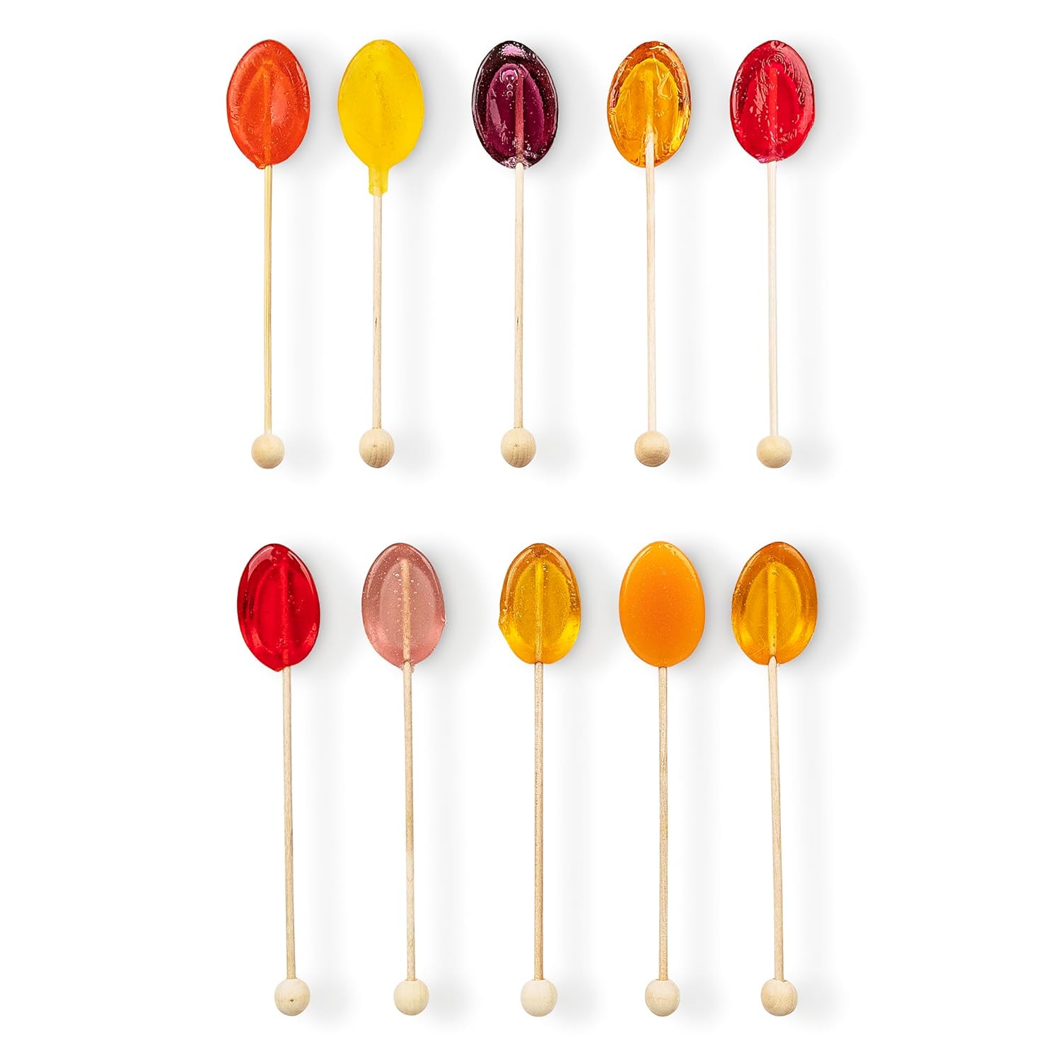 Amazon.com : Tullipak HONEY CANDY SPOONS | Variety Gift Box | 10 Spoons ...