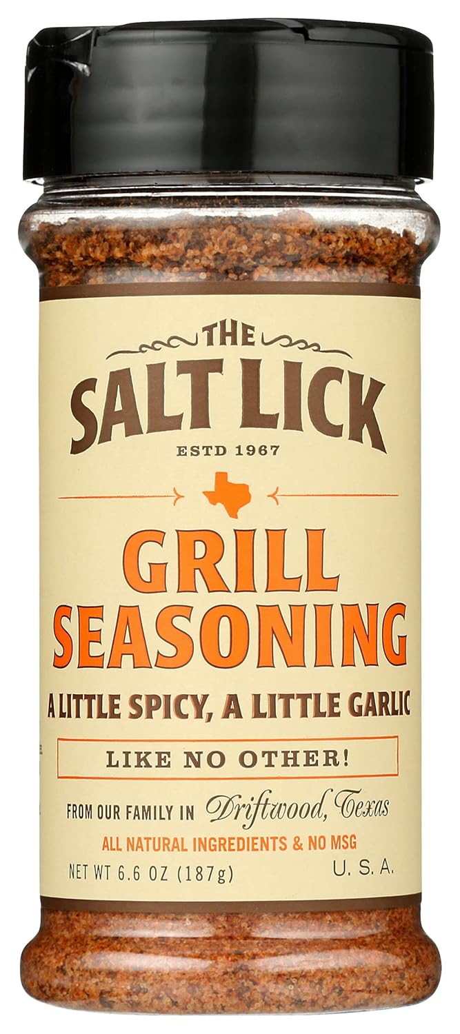 Amazon.com : Salt Lick Grill Seasoning, 6.6 Ounces (Pack Of 6 ...