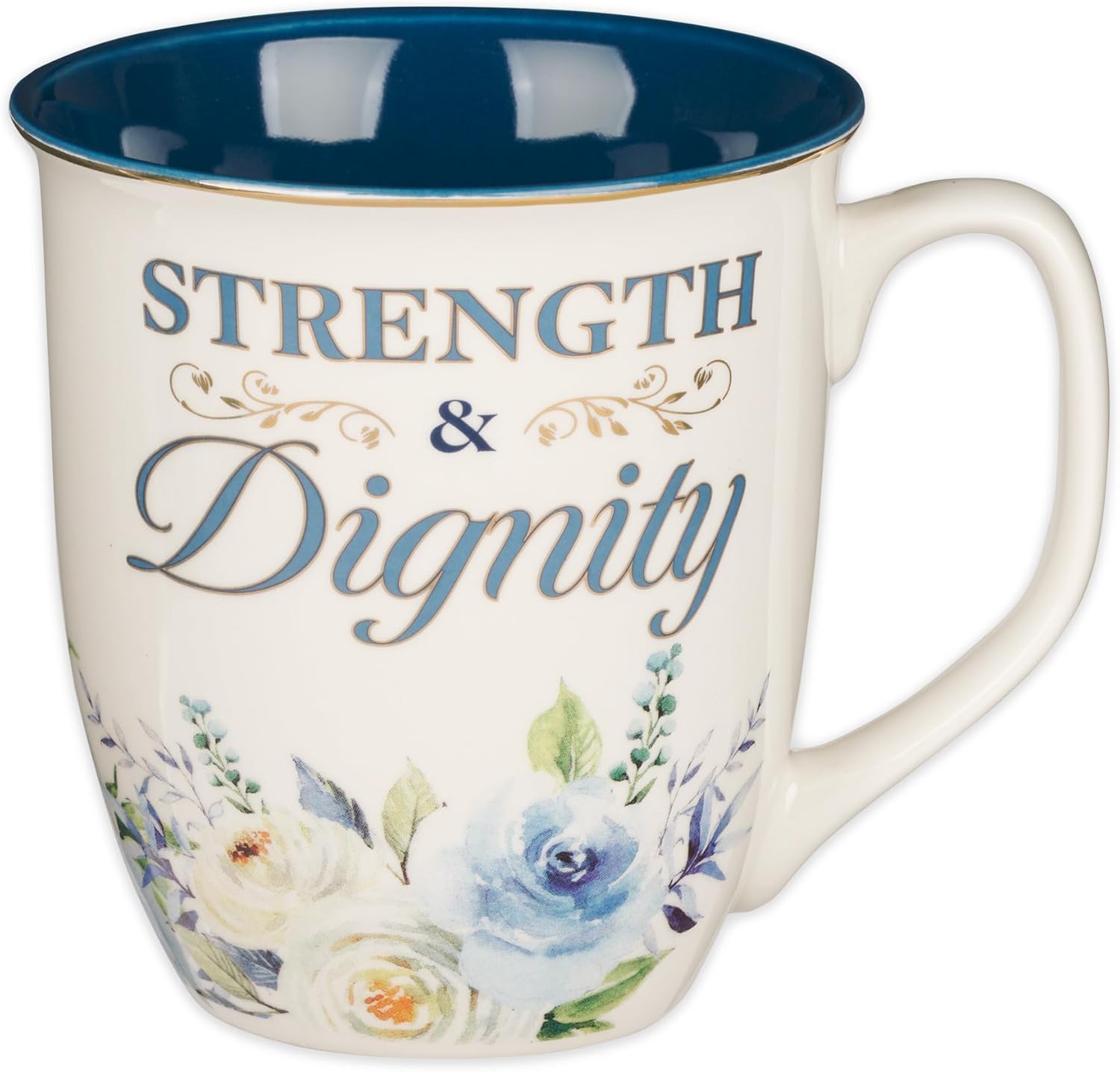 Amazon.com: Christian Art Gifts Large Ceramic Inspirational Scripture ...