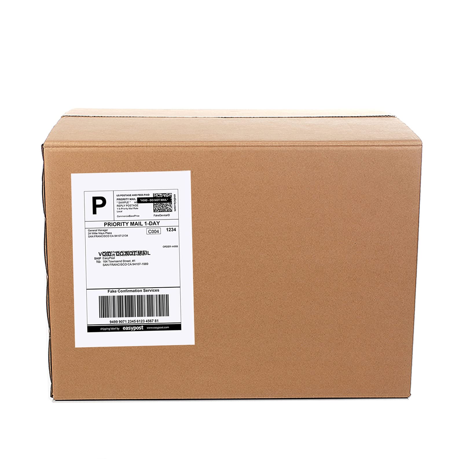 Printer Label Sheets 400 Wing Office Premium Shipping Label Self ...