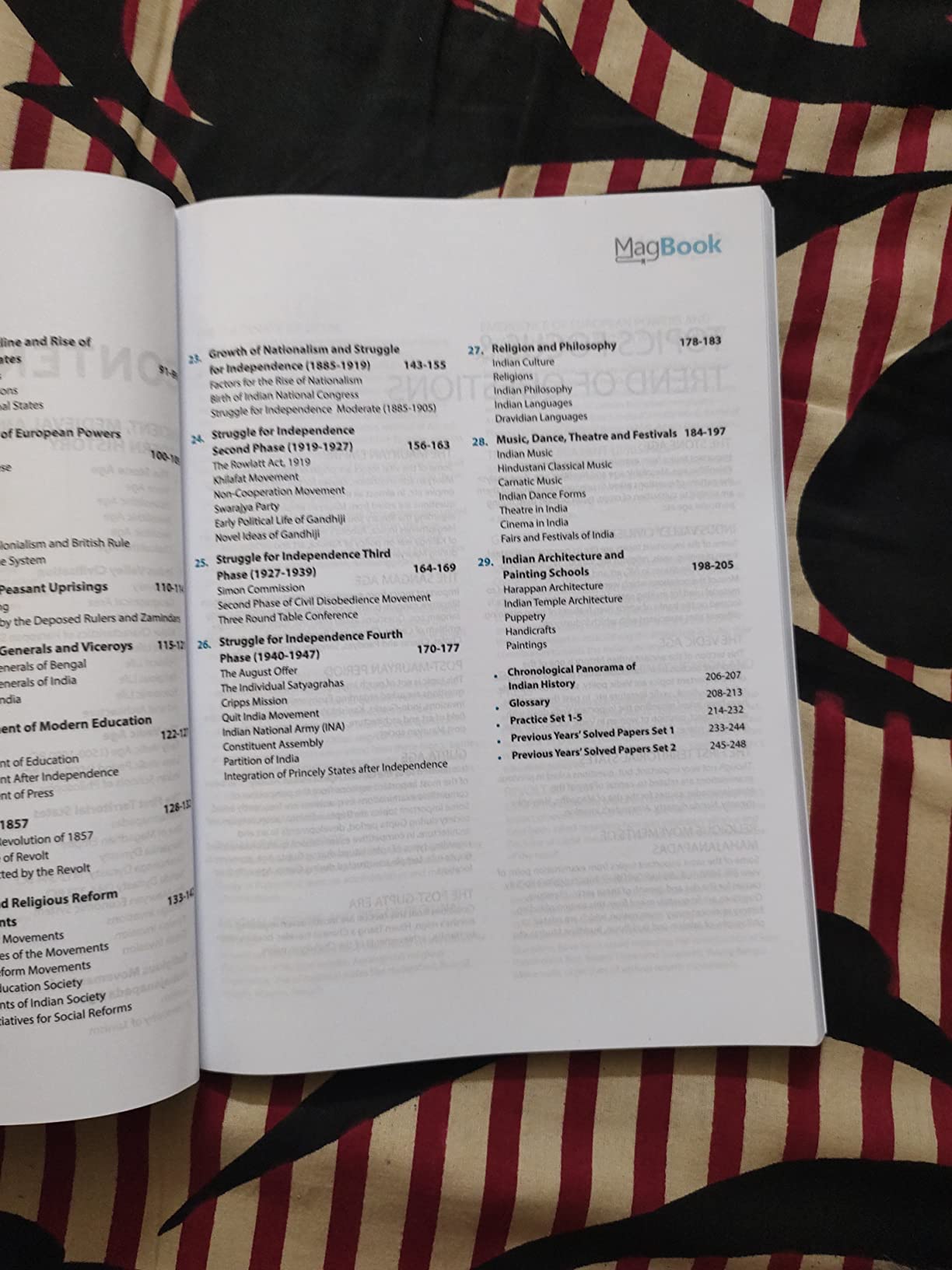 Buy Magbook Indian History for Civil services prelims/state PCS & other ...