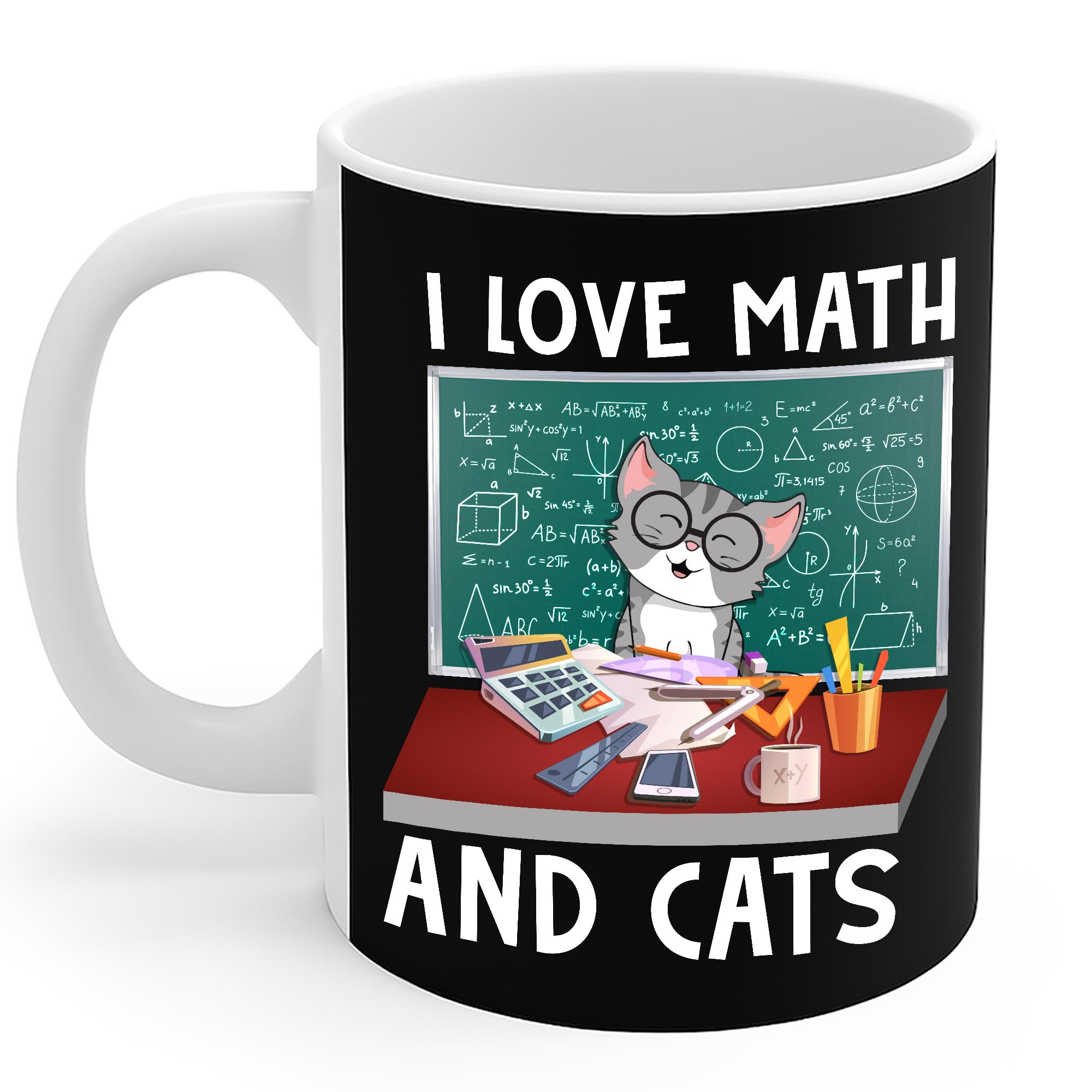 Math Is Hard Cat