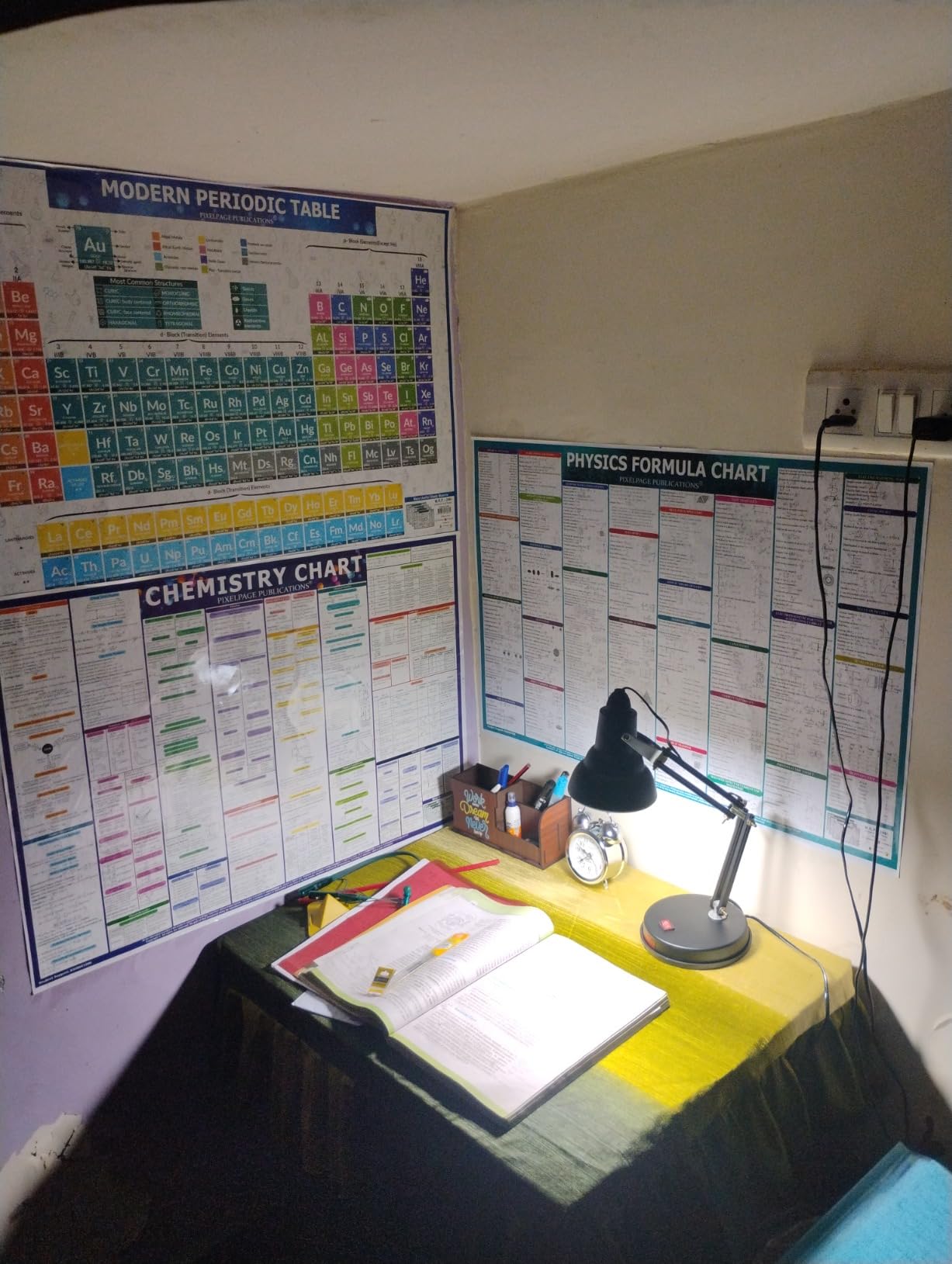 Buy PIXELPAGE Physics and Chemistry Concept and Modern Periodic Table ...