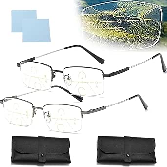 Amazon.com: Generic Outfany Intellireaders, Titanium Progressive Far ...