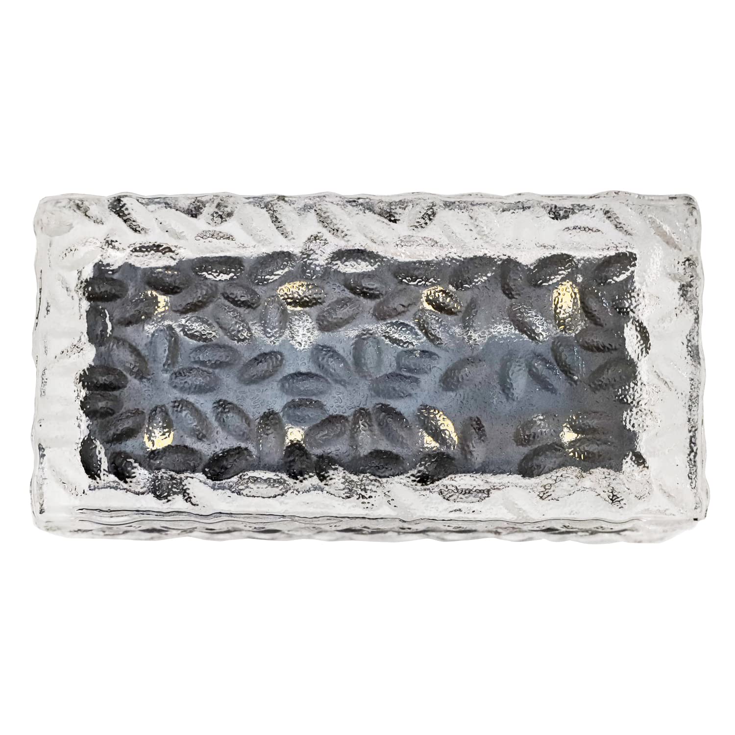 Buy Solar Glass Brick Landscape Path Paver Light Waterproof for Outdoor ...