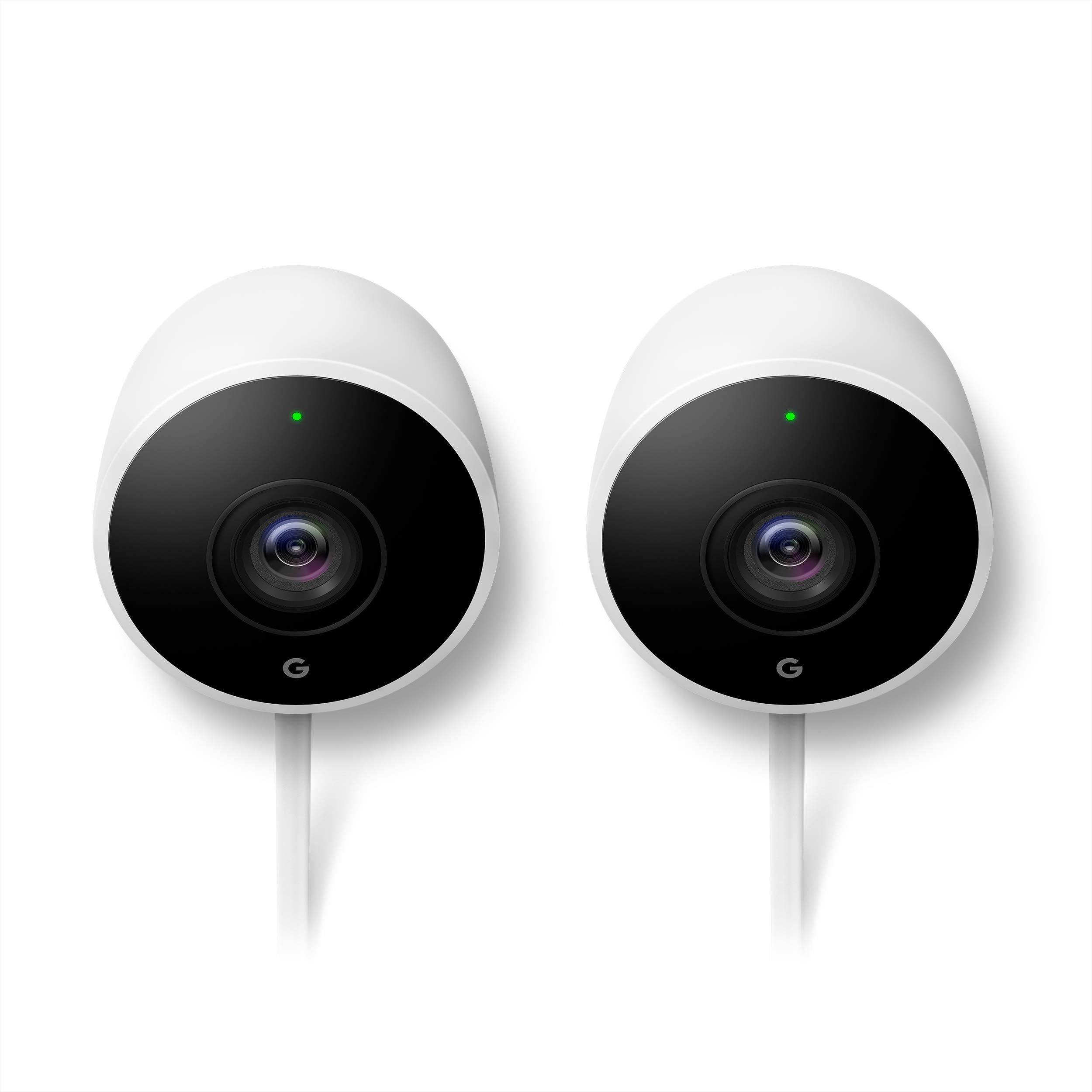 Amazon.com : Google Nest Cam Outdoor 2-Pack - 1st Generation ...
