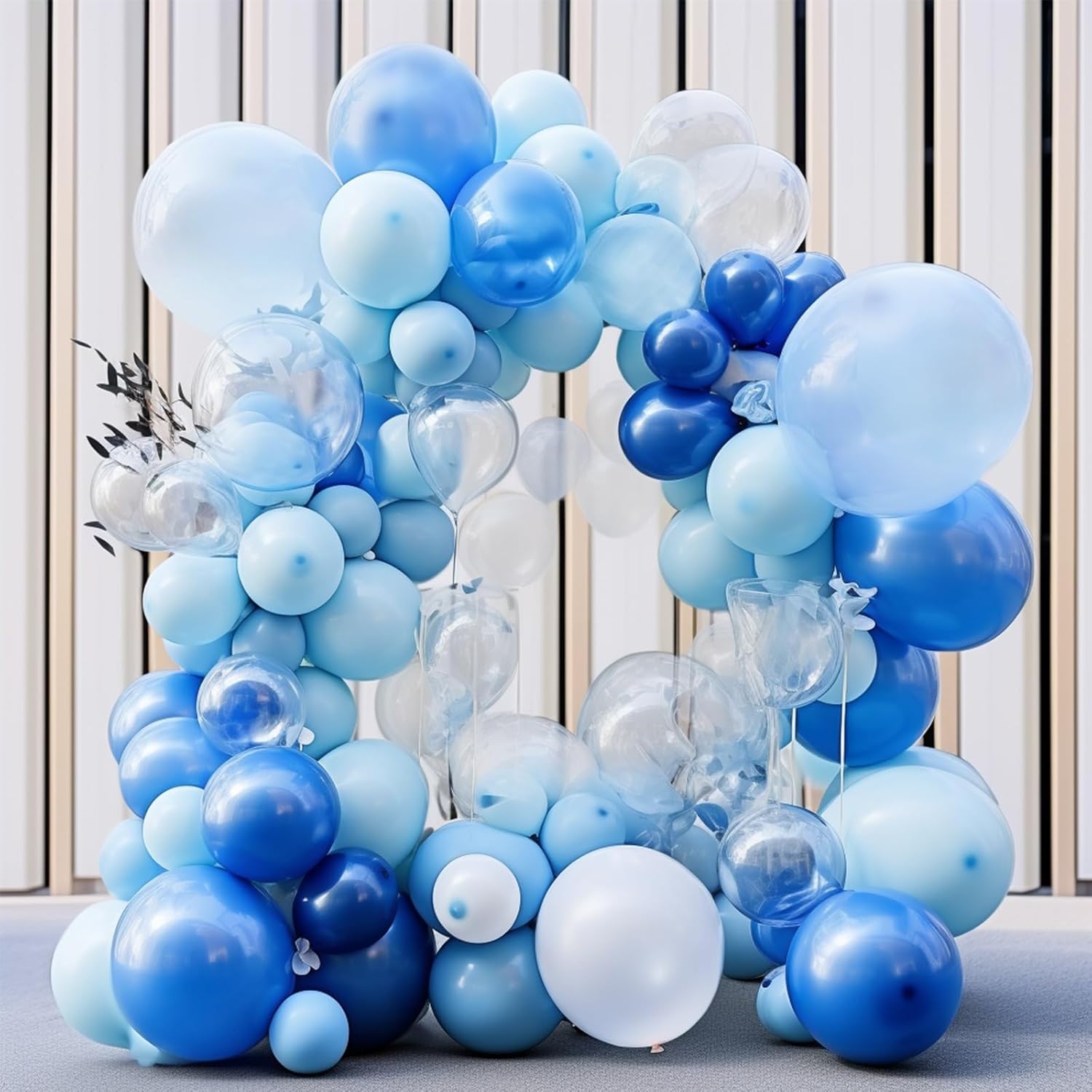 Amazon.com: PartyWoo Blue Balloons, 140 pcs Shades of Blue Balloons Different Sizes Pack of 18 ...