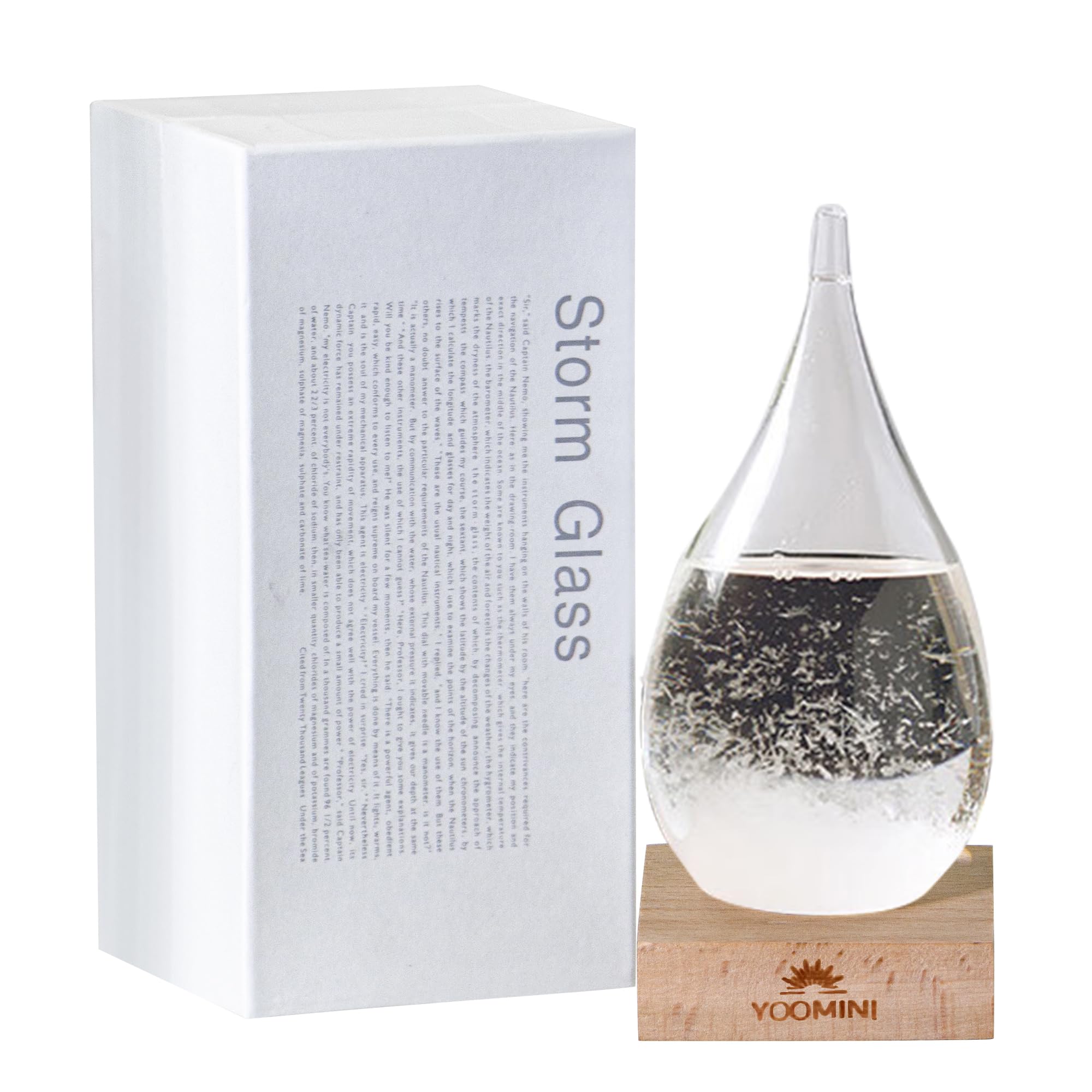 Amazon.com: YOOMINI Storm Glass Weather Predictor - Weather Forecaster ...