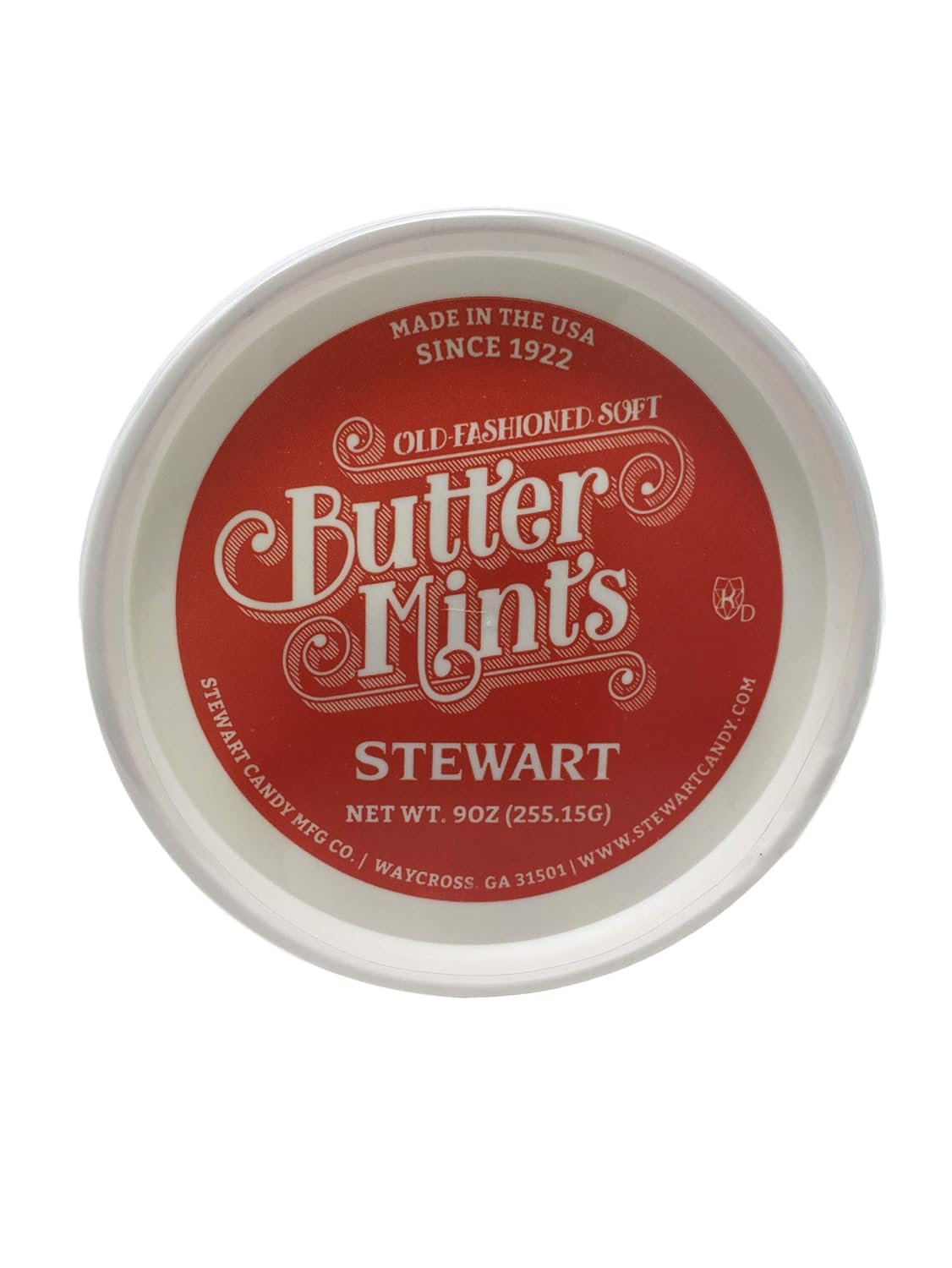 Amazon.com: Stewart Candy Company Old Fashioned Soft Butter Mints, 9 oz ...