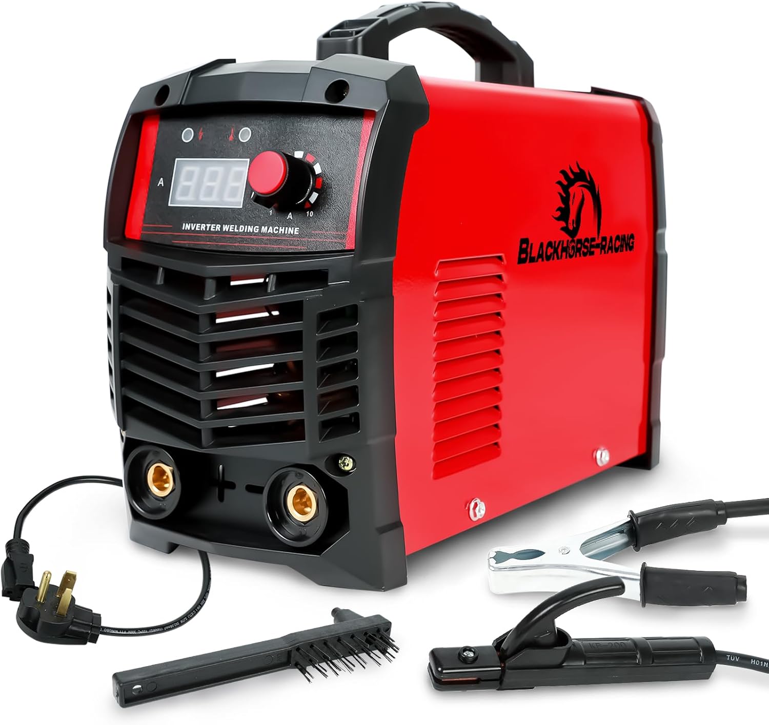 BLACKHORSE-RACING Stick Welder, 110/220V 160A ARC IGBT Inverter Hot ...