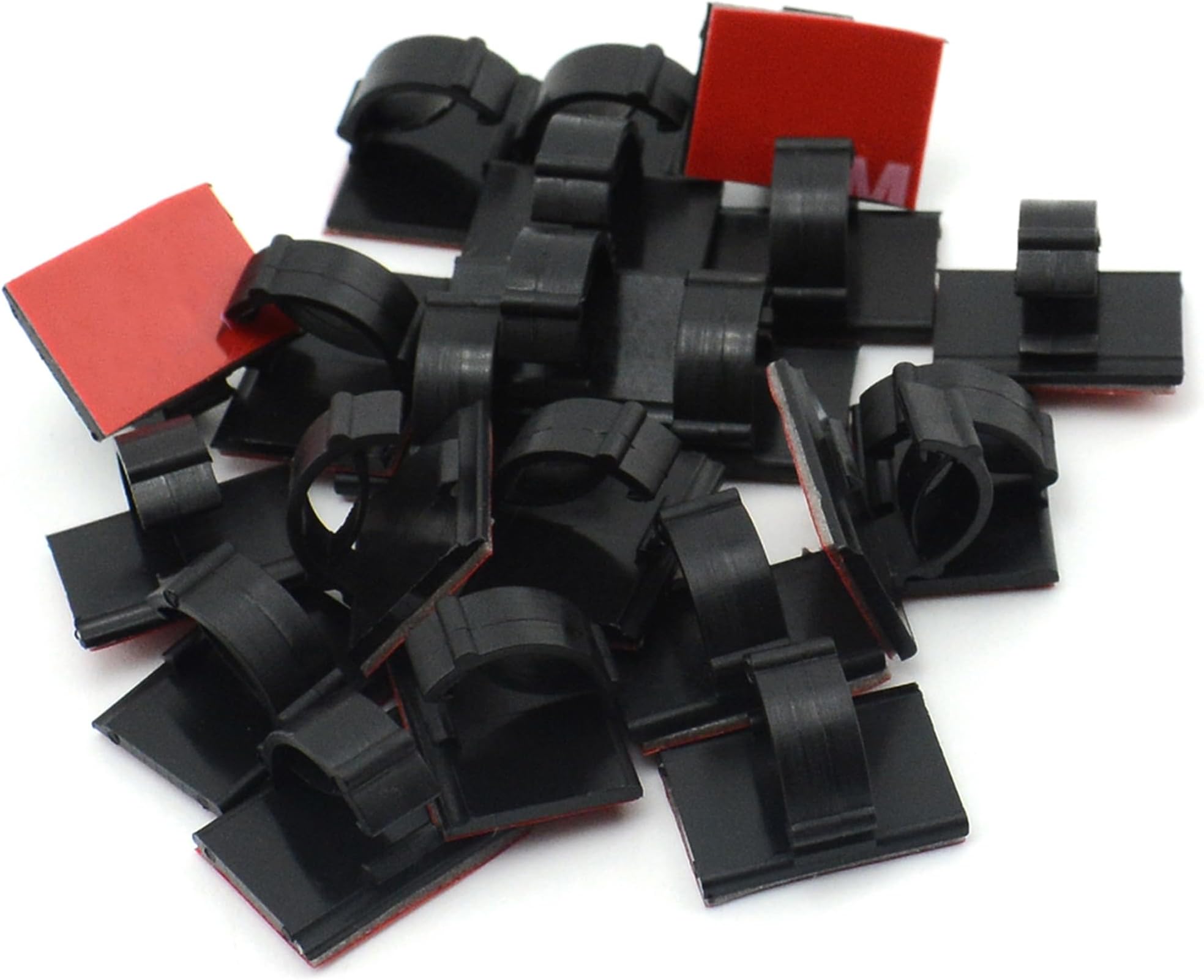 Amazon.com: iSaddle Self Adhesive Cable Clips Clamps Compatible with 3M ...