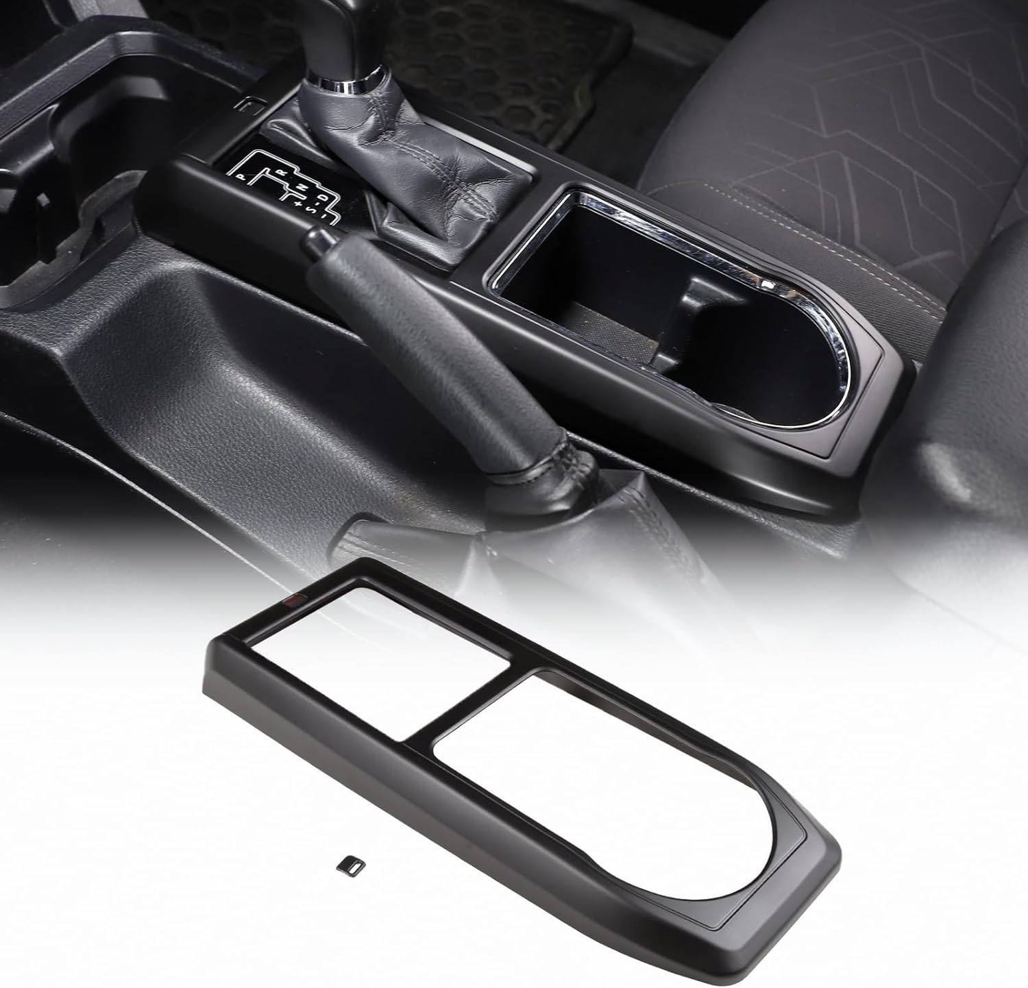 Amazon.com: Gear Shift Panel Trim Cover Compatible with Toyota Tacoma ...