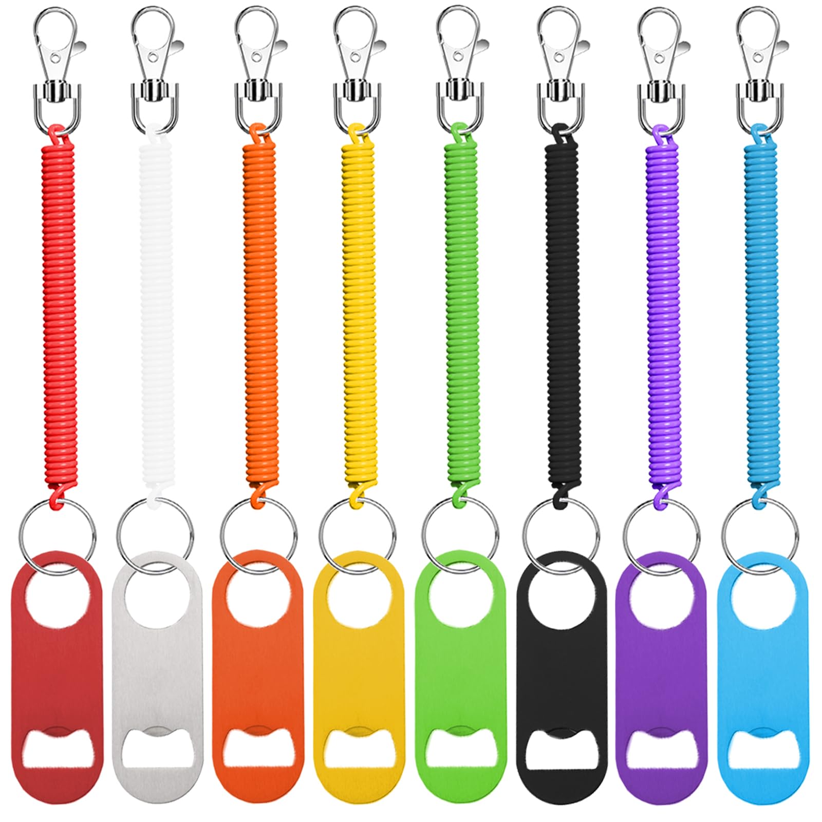 Amazon.com: Flat Bottle Openers with Spiral Retractable Spring Coil ...