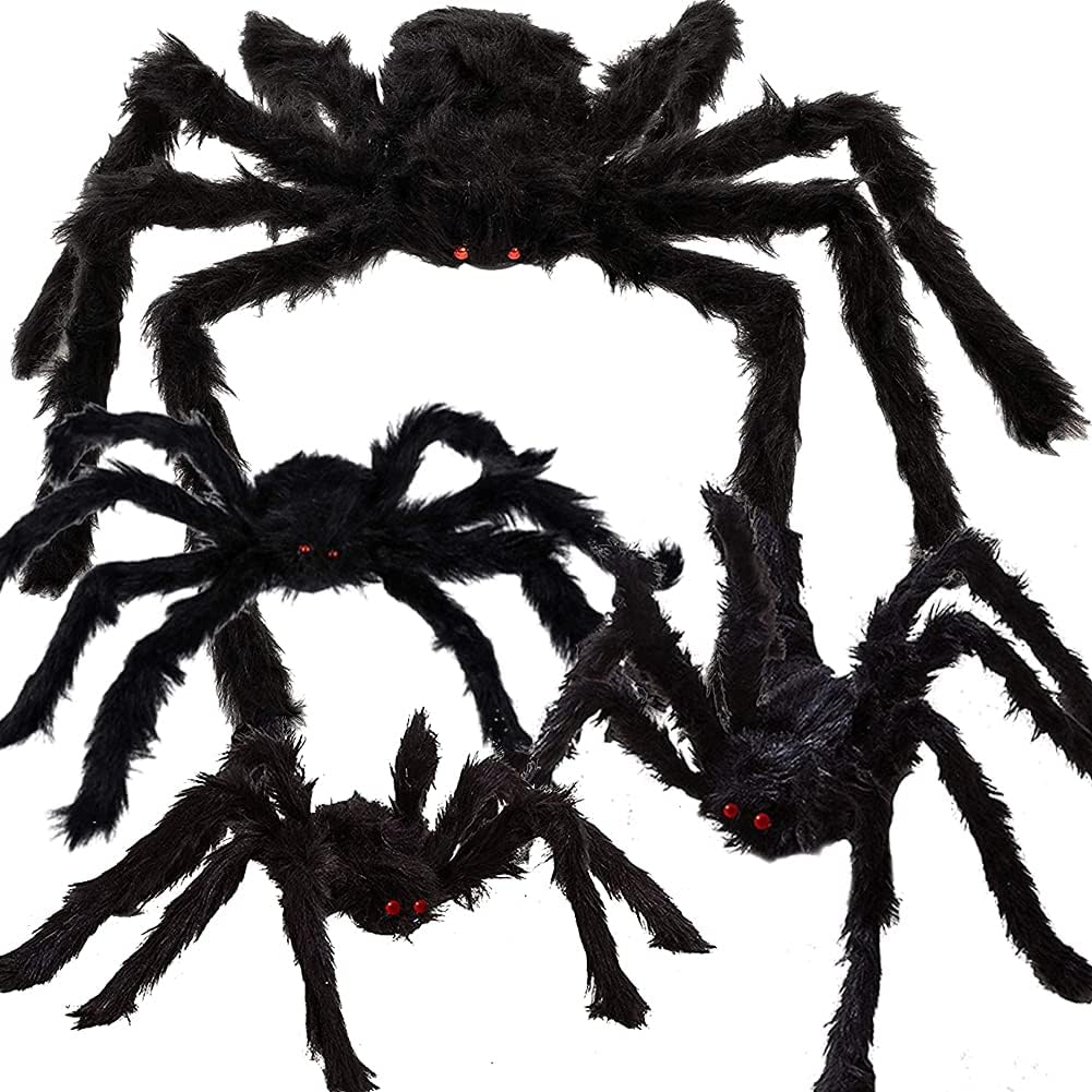 Amazon.com : 6.6FT Halloween Giant Spider Decorations, Scary Large ...