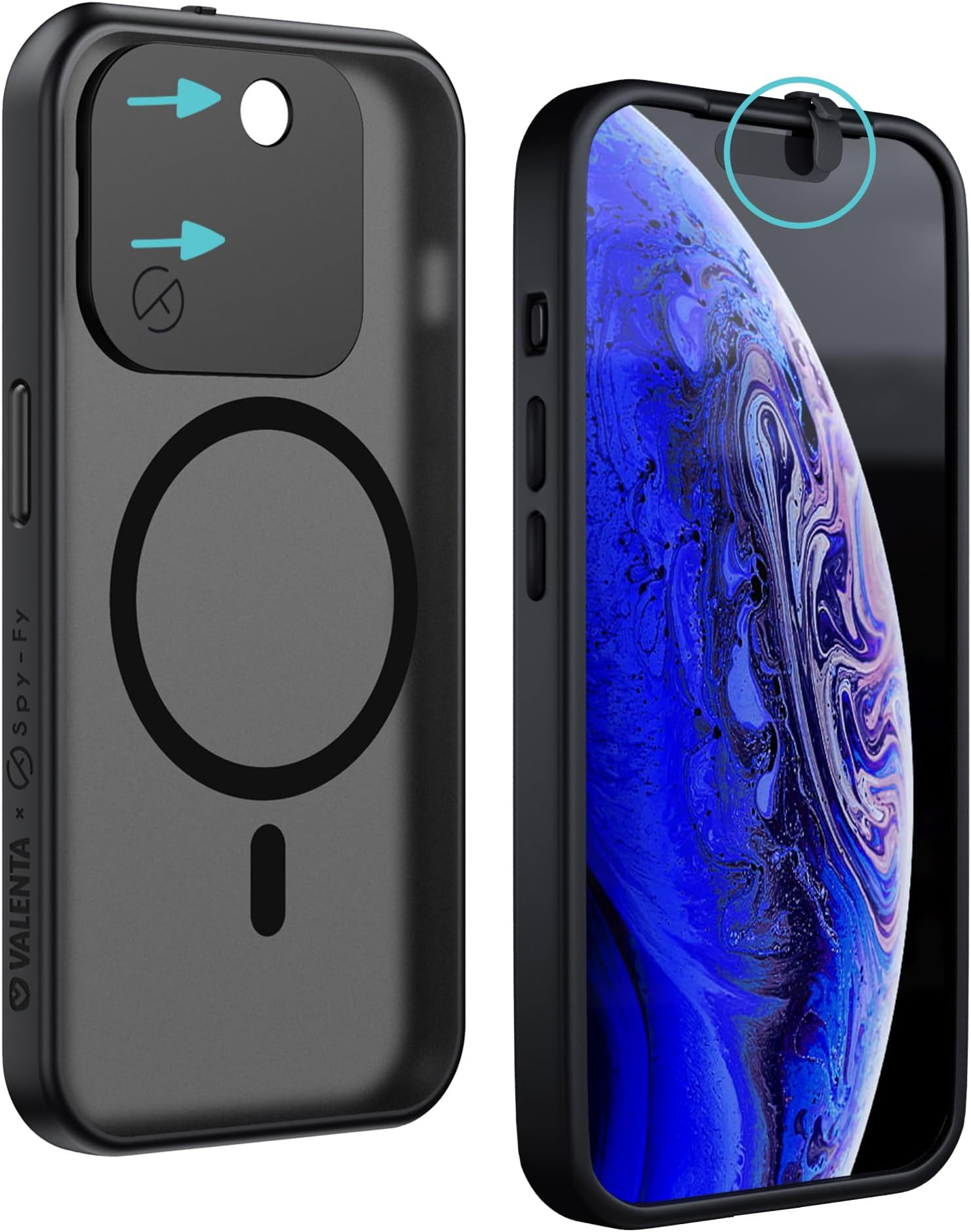 Amazon.com: Spy-Fy iPhone 15 Privacy Case with Camera Covers Front and ...