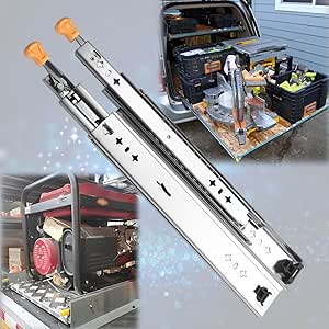 Amazon.co.jp: Ball Bearing, Bi-Directional Slide, Industrial Drawer ...