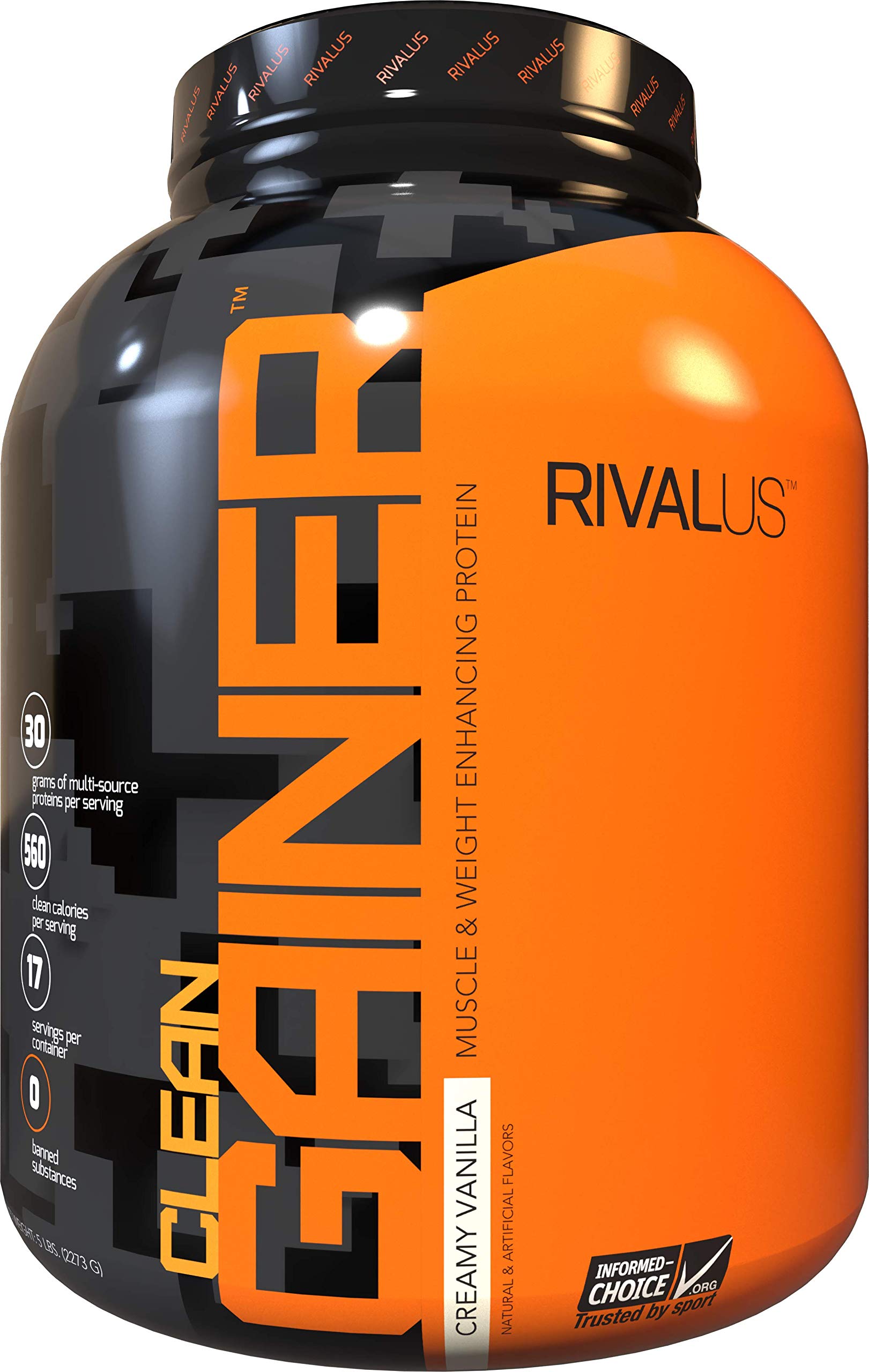 Rivalus Clean Gainer, vainill...B00IBHRPCA | Encarguelo.com