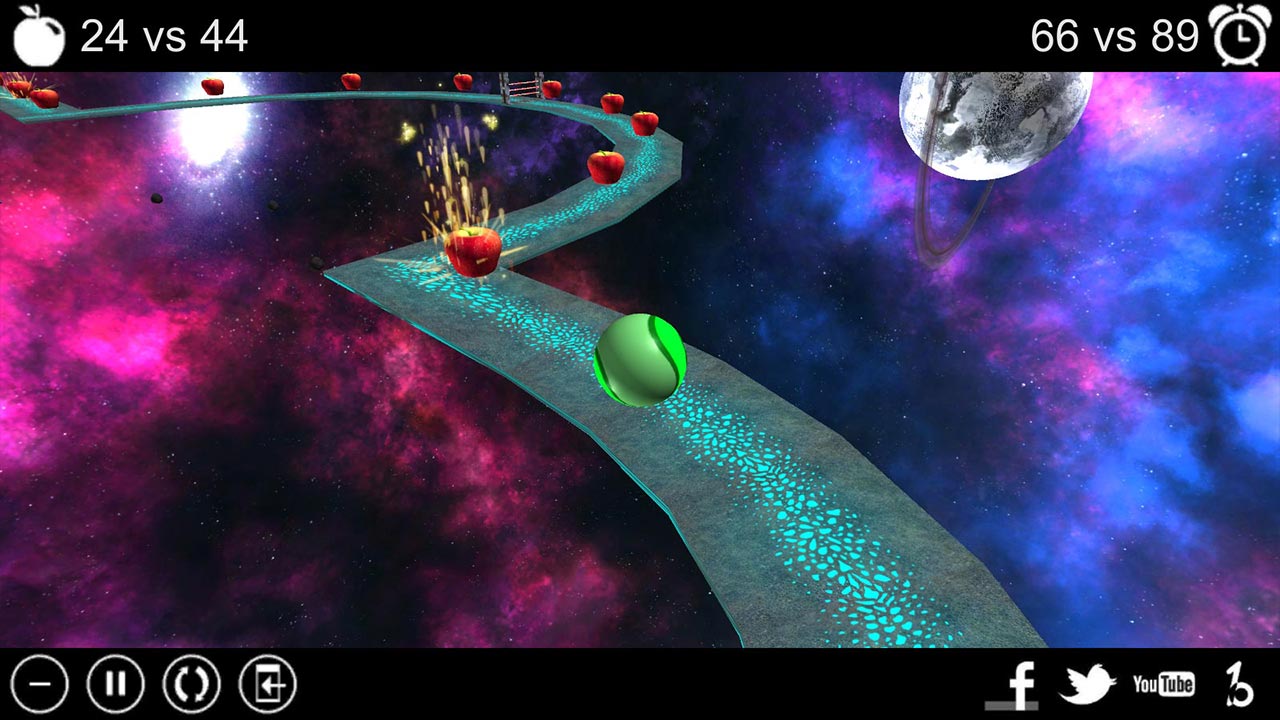 Apple Run 3D Space - App on Amazon Appstore