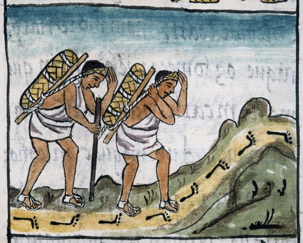 Amazon.com: Mexico Aztec Merchants Ntwo Travelling Aztec Merchants On ...