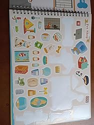 Amazon.com: Sticker Coloring Books for Kids Ages 4-8: Reusable 700 ...