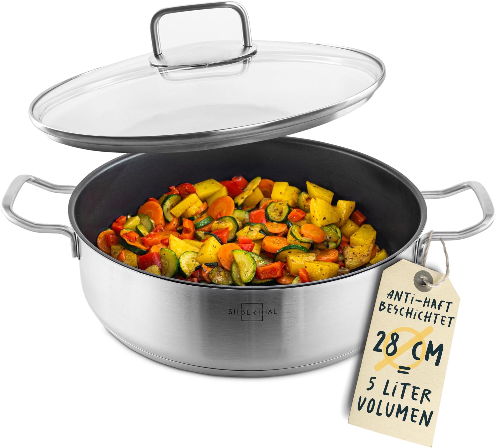 KitchenAid Classic Stainless Steel PFAS-freie Gesunde Keramische ...