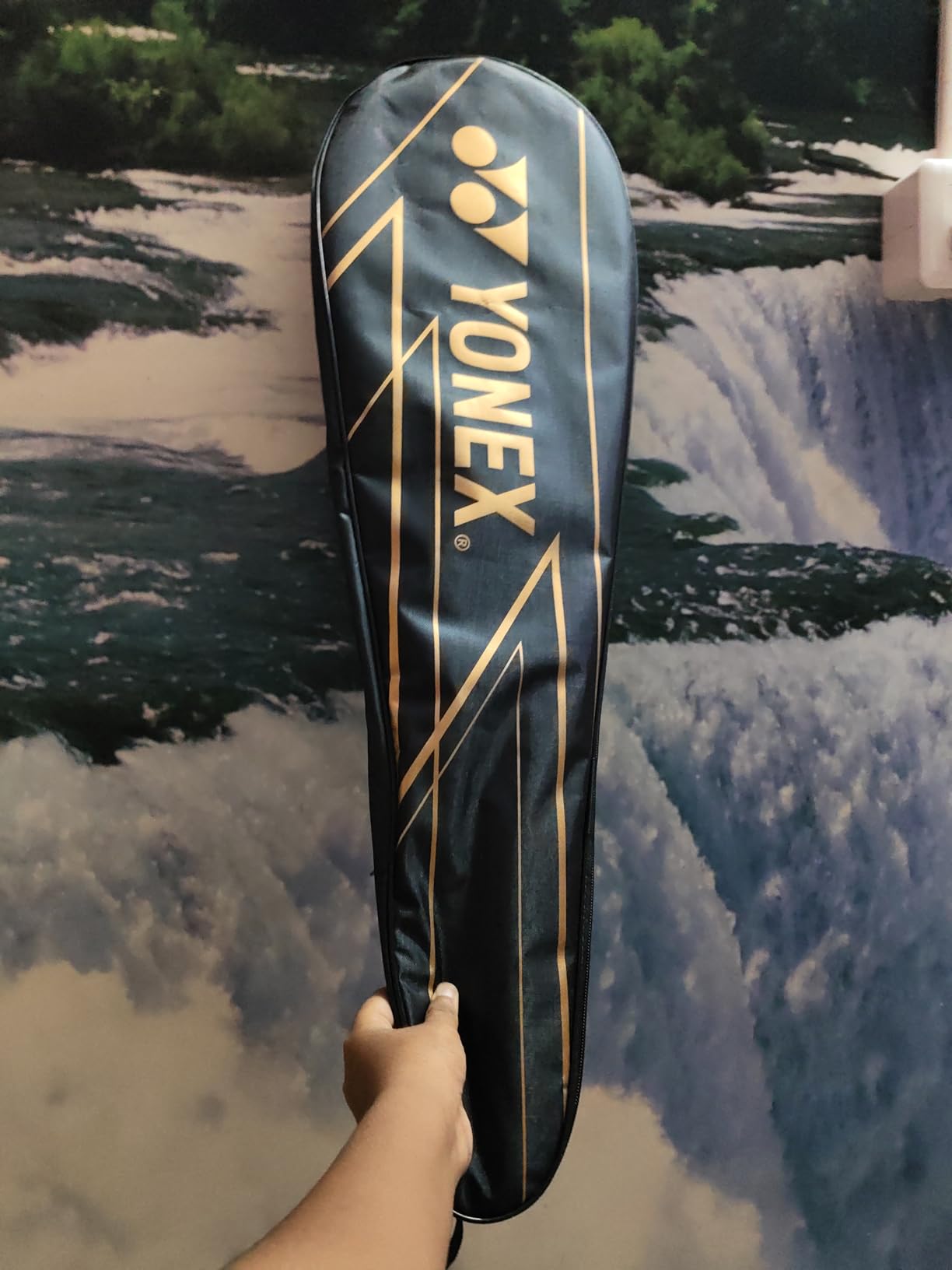 Buy YONEX Astrox Attack 9 Badminton, Pearl White, 80 Grams, Made in ...