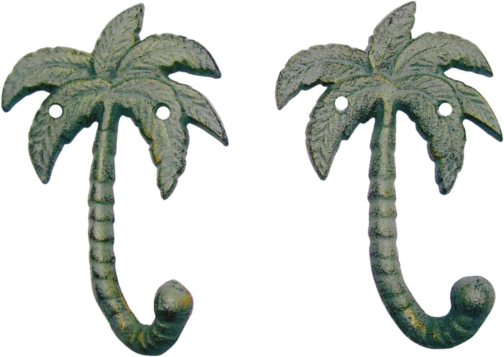 Amazon.com: The Bridge Collection Tropical Palm Trees Cast Iron Wall ...