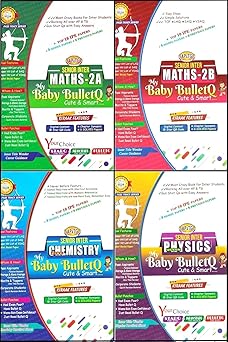 AP & TG My Baby Bullet Q Intermediate 2nd Year MPC | 4 Books Set (Mathematics 2A & 2B, Physics ...