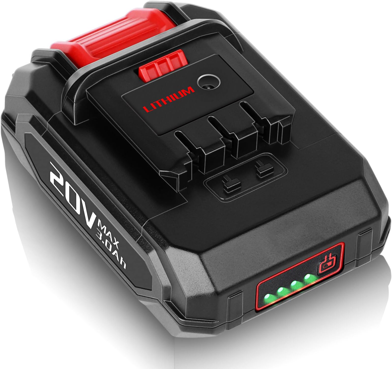 Amazon.com: TenHutt 【Upgrde】 3.0Ah Replacement Battery for KIMO 20V ...