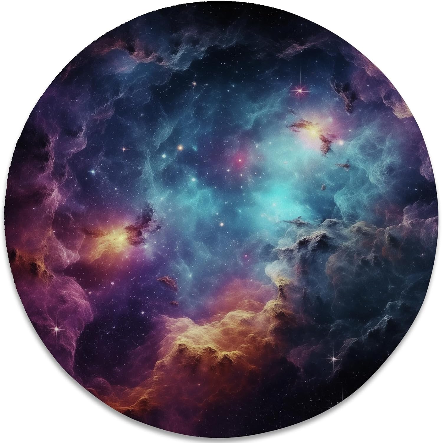 Amazon.com: Galactic Nebula Starscape Mouse Pad - Explore The Universe ...