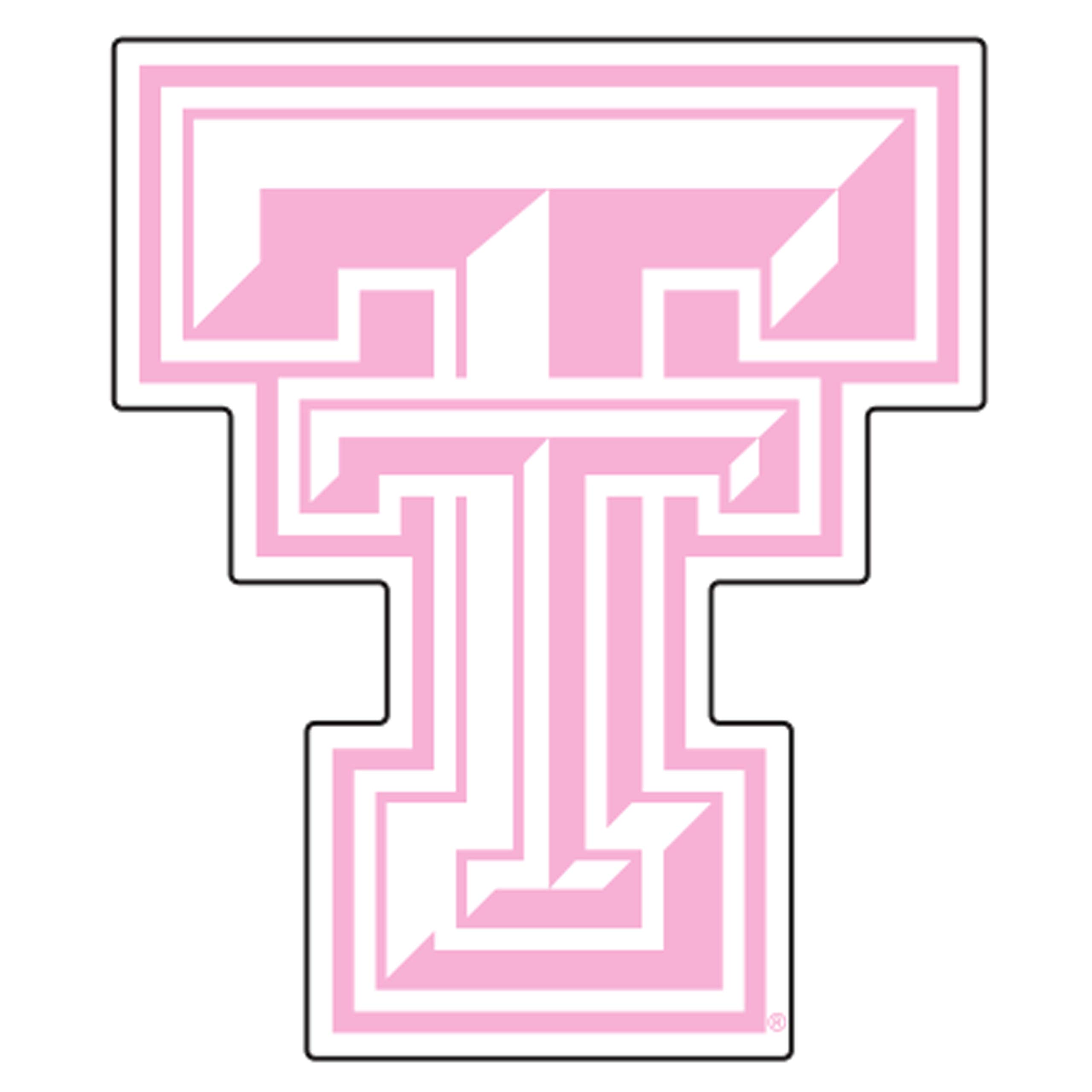 Amazon.com: Craftique Texas Tech Decal (PINK TT DECAL (3''4''6''12 ...