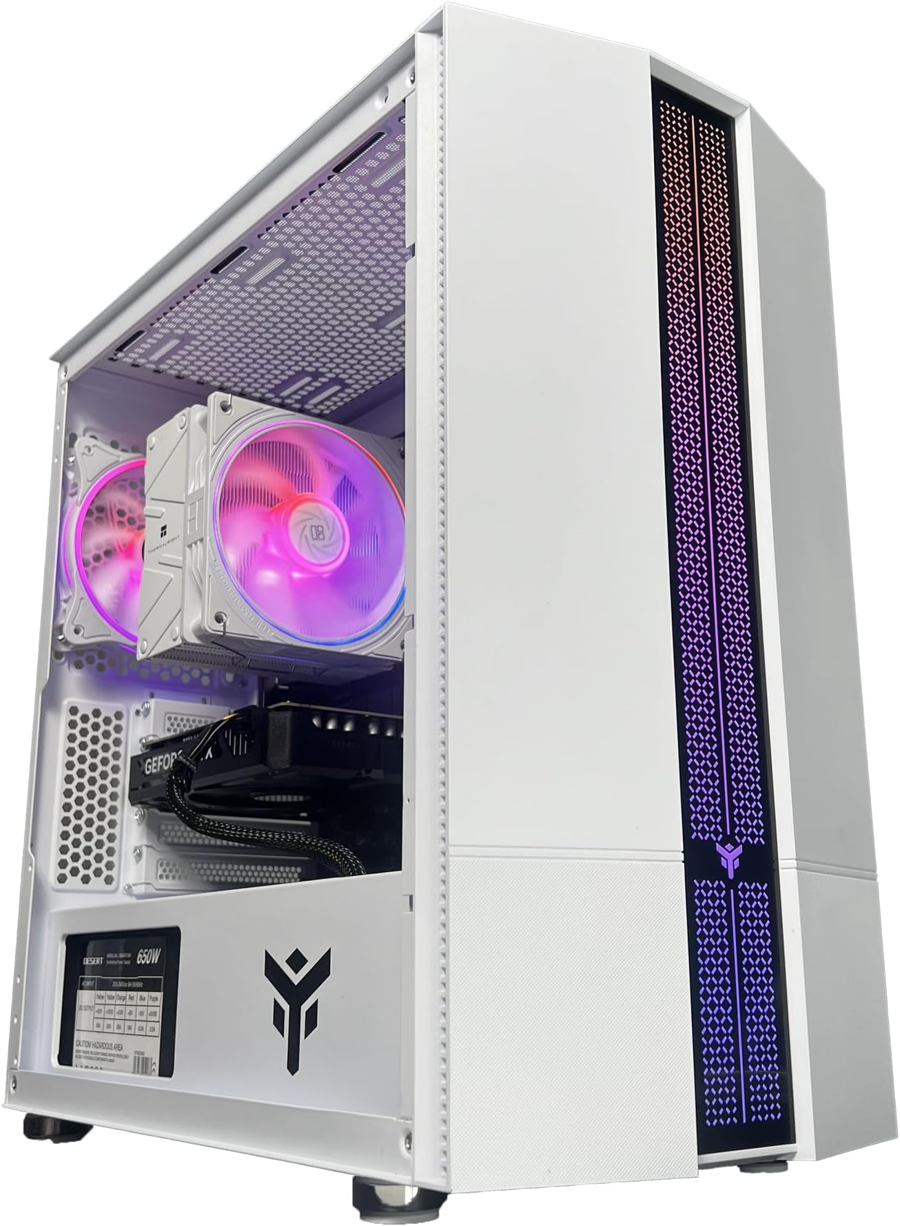 EMCA4 Computer Gaming PC Assemblato Fisso Ryzen 7 5700X - RTX 4060 8GB ...