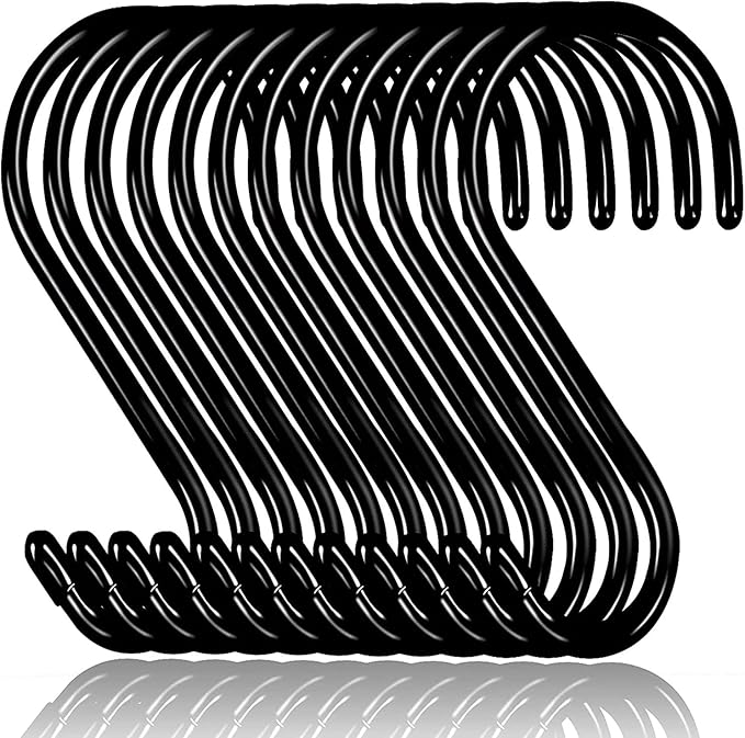 Teppich 12 Pack S Hooks for Hanging, 6 Inch Large Heavy Duty Hanging ...