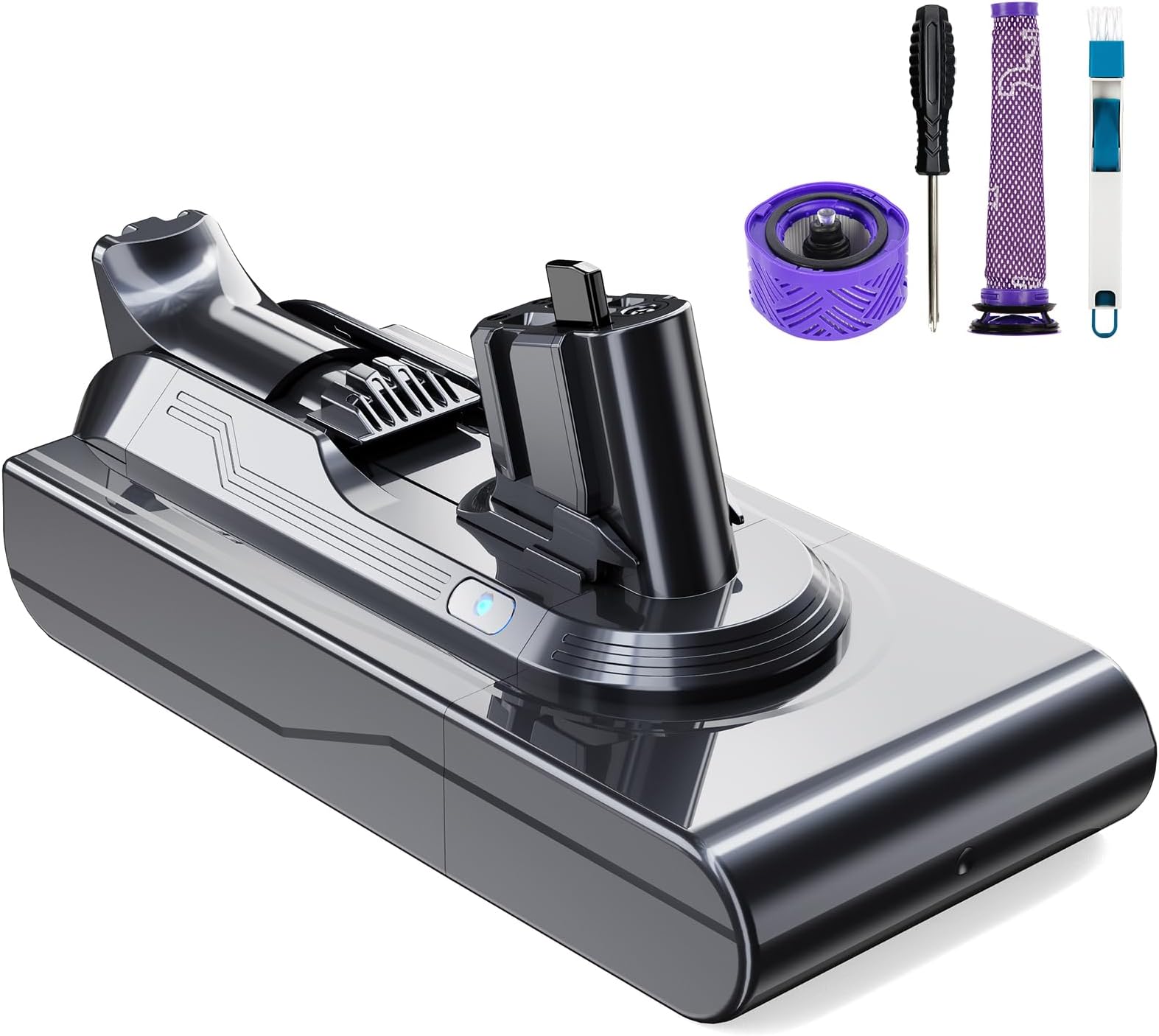 Amazon.com: Premium Battery for Dyson V15, V11, Outsize Vacuum - High ...