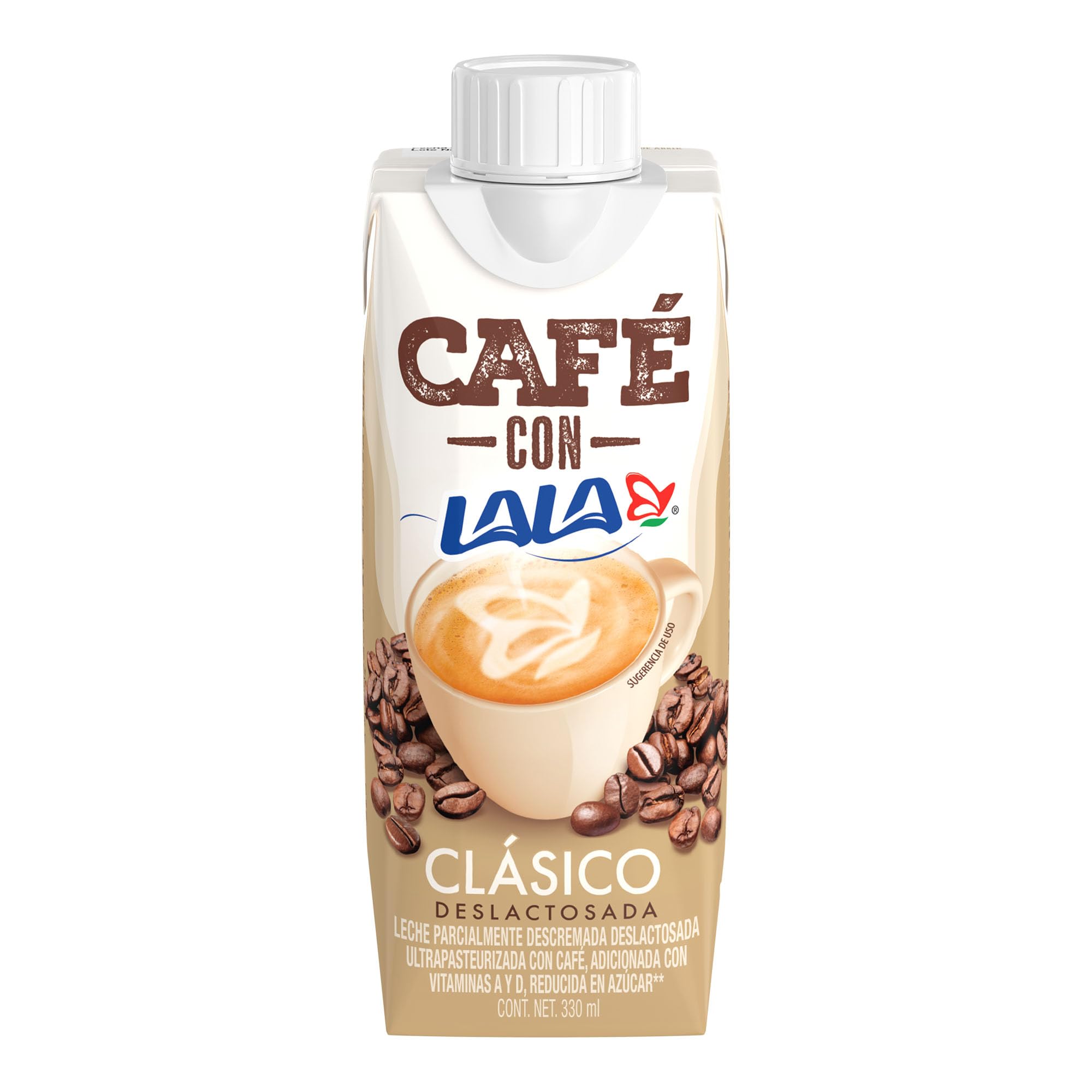 Café con Lala, Leche parcialmente descremada, deslactosada y ...