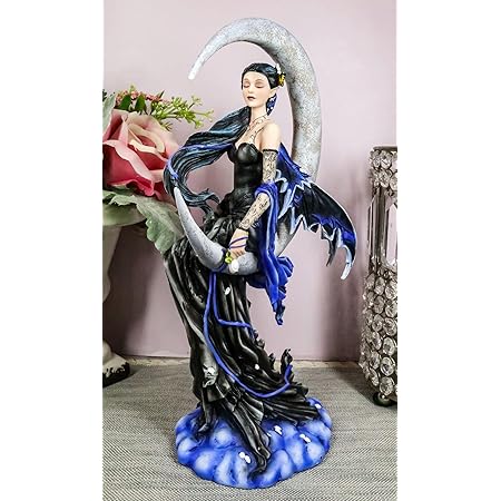 Amazon.com: Ebros Fantasy Celestial Crescent Lunar Moon Dream Weaver ...