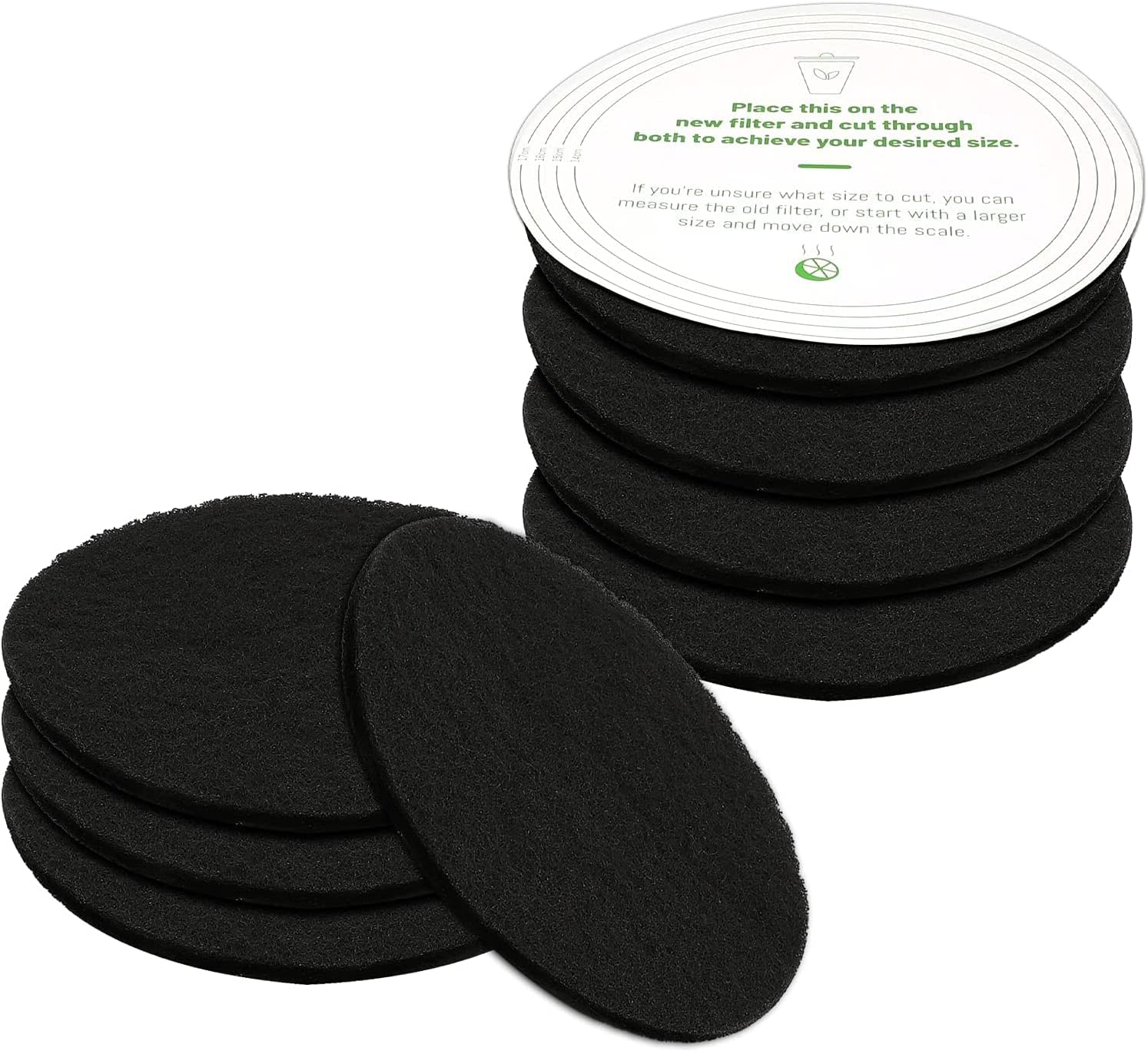 Amazon.com : BioStrike Activated Carbon Filter Discs for Kitchen ...