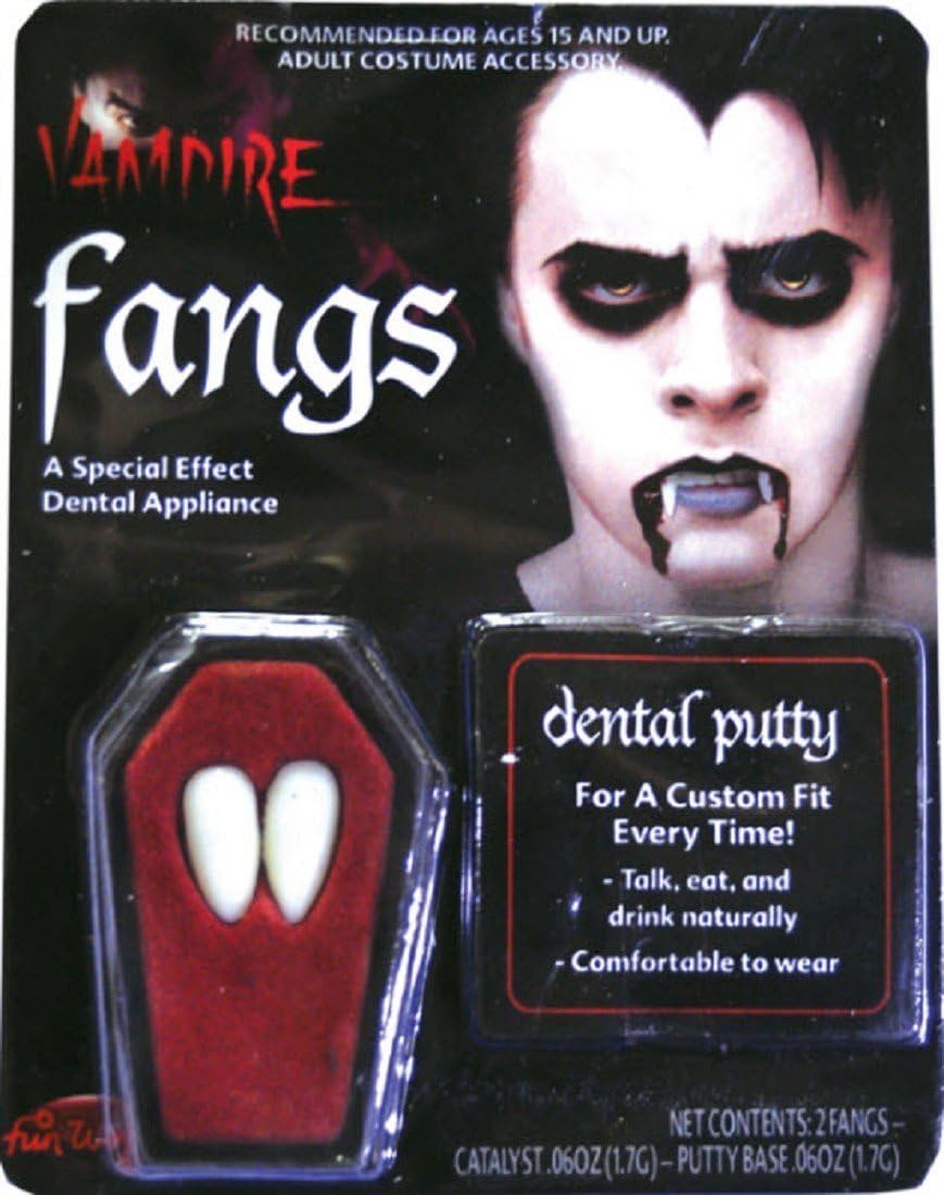Amazon.com: Fun World Vampire Fangs : Toys & Games