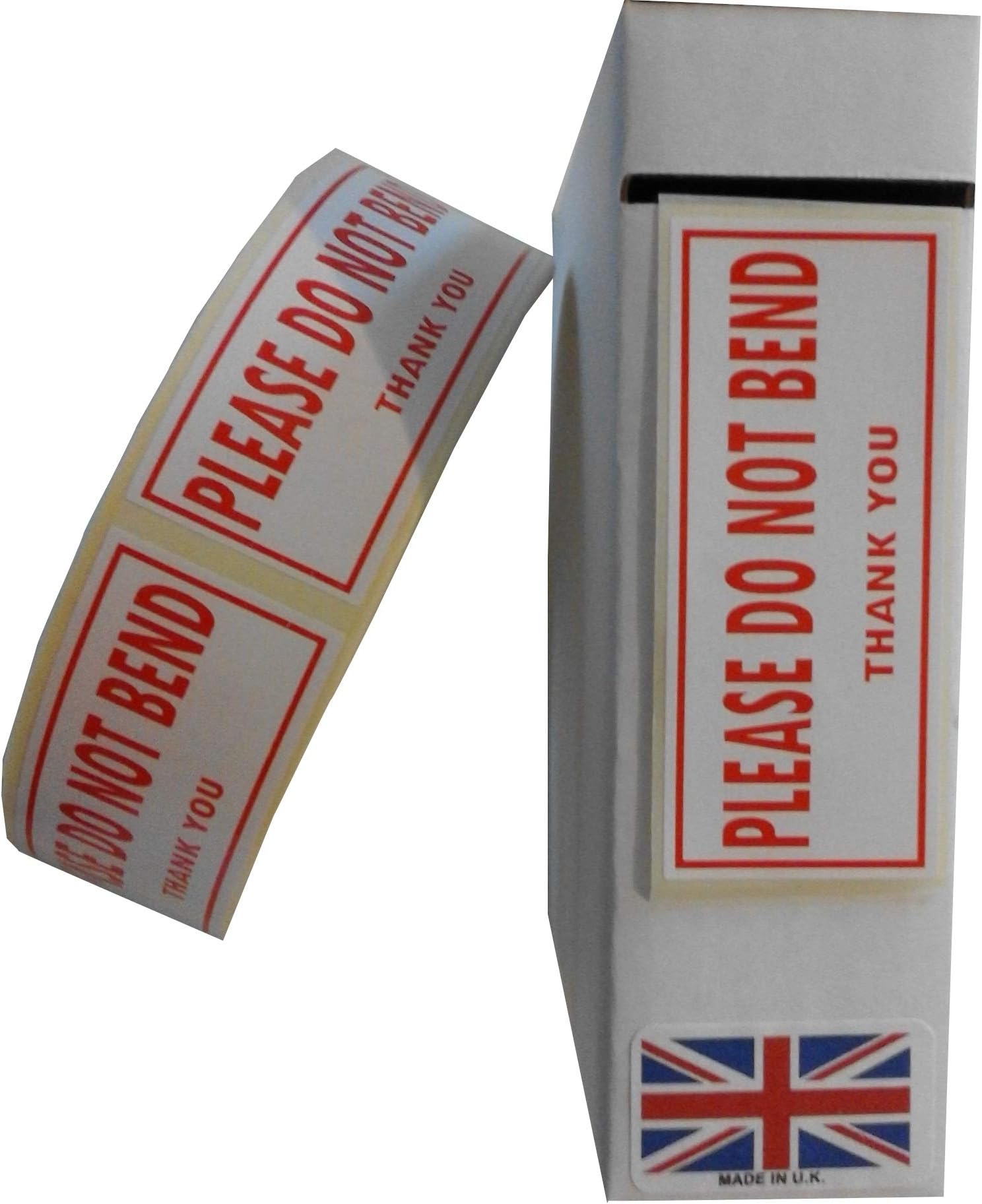 Do Not Bend Labels, Handle with Care Stickers 1000 On A Roll 80mm x ...